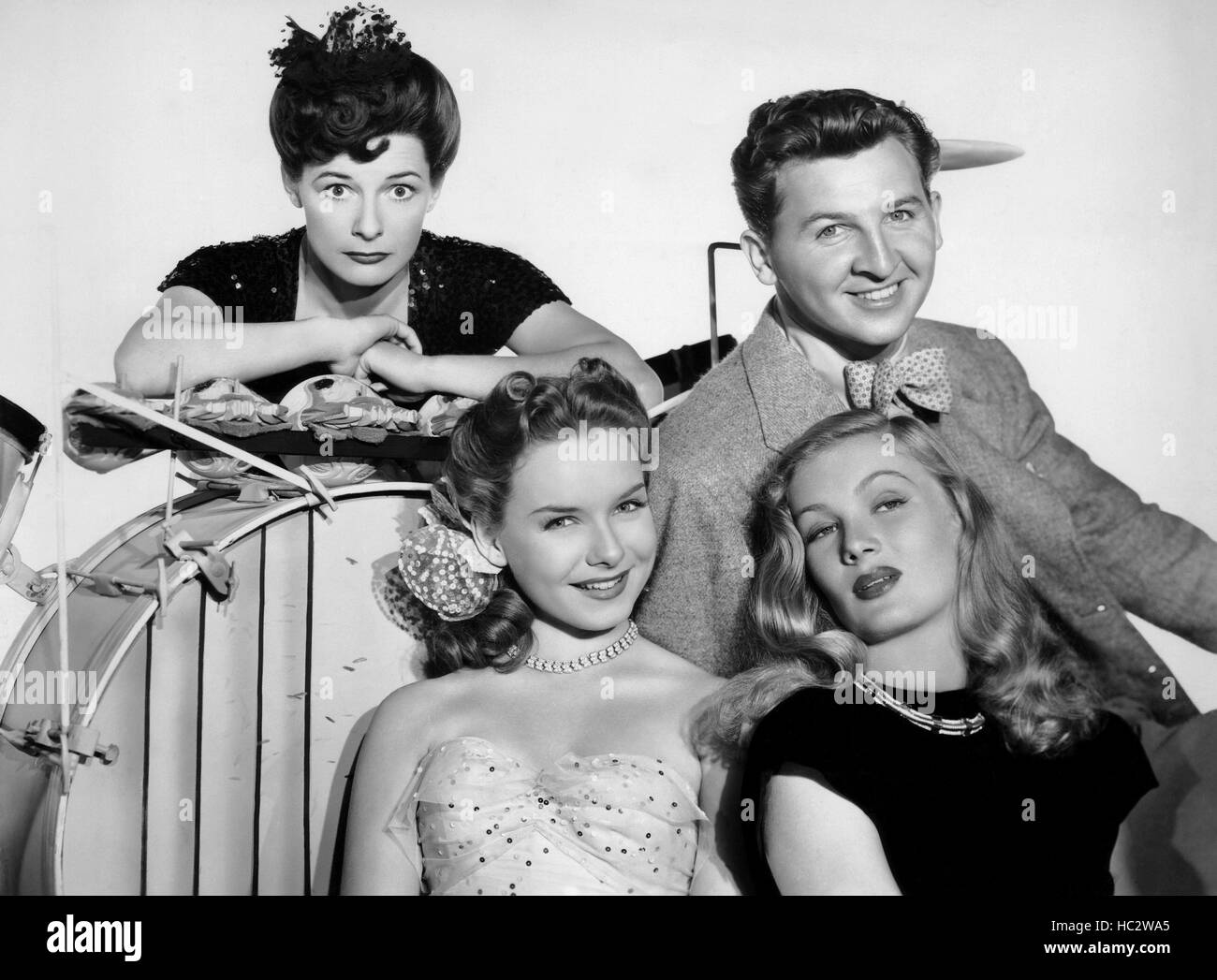OUT OF THIS WORLD, Cass Daley, Diana Lynn, Veronica Lake, Eddie Bracken ...