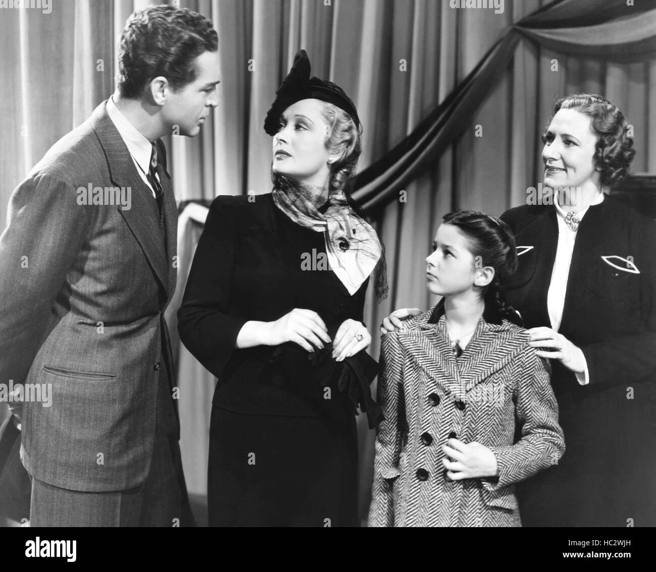 OUTSIDE THESE WALLS, from left, Michael Whalen, Dolores Costello ...
