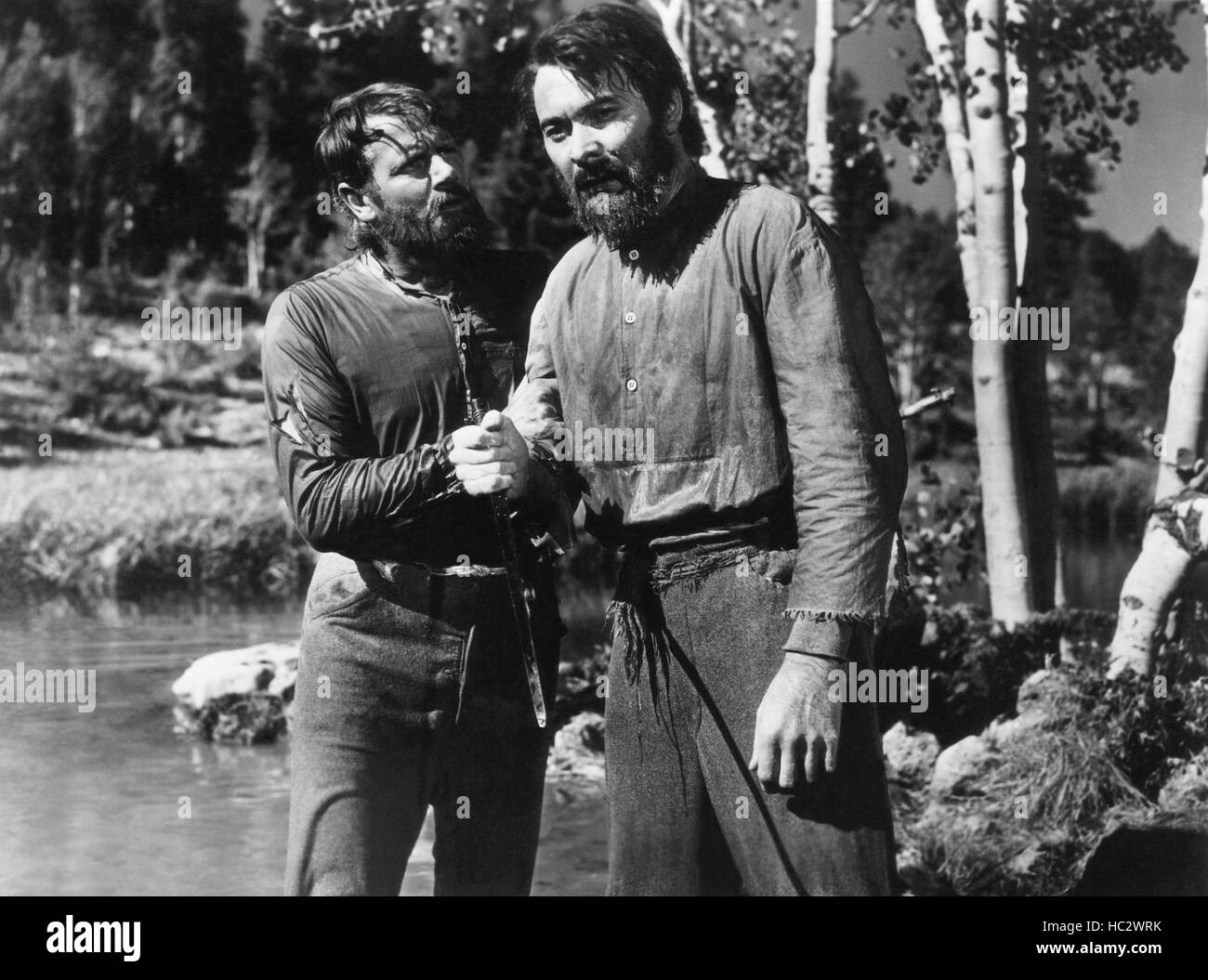 THE OUTRIDERS, Joel McCrea, Barry Sullivan, 1950 Stock Photo - Alamy