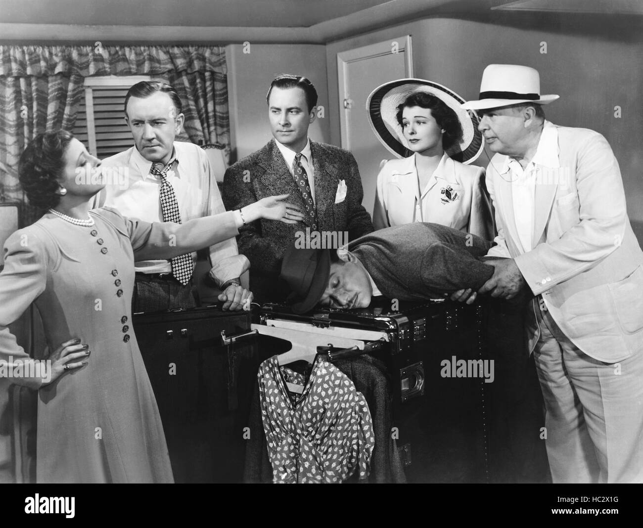 OUR WIFE, from left: Isabel Withers, Addison Richards, John Hubbard ...