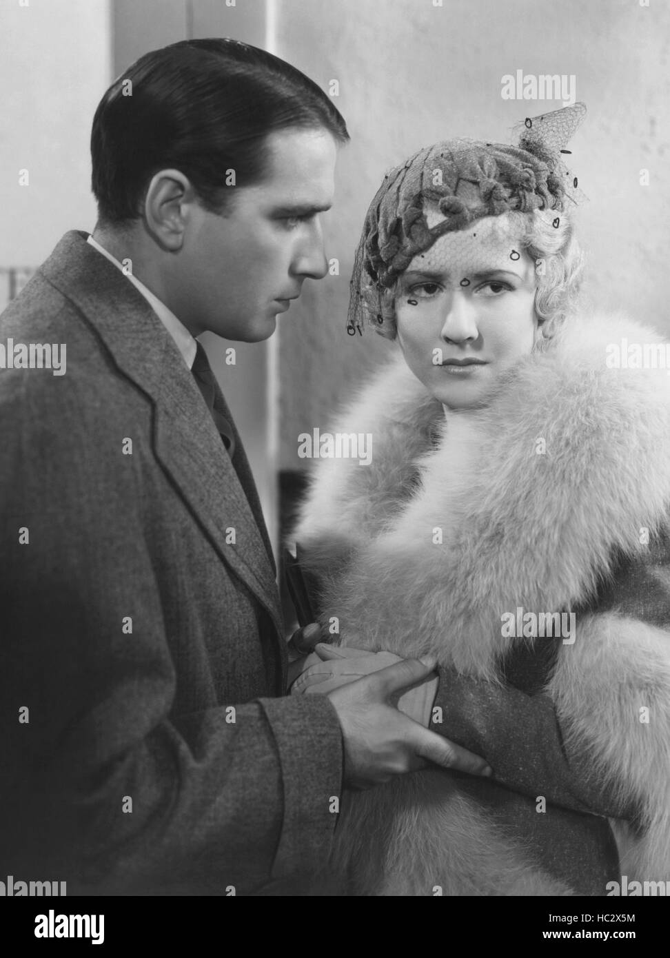 PENGUIN POOL MURDER, from left: Donald Cook, Mae Clarke, 1932 Stock ...