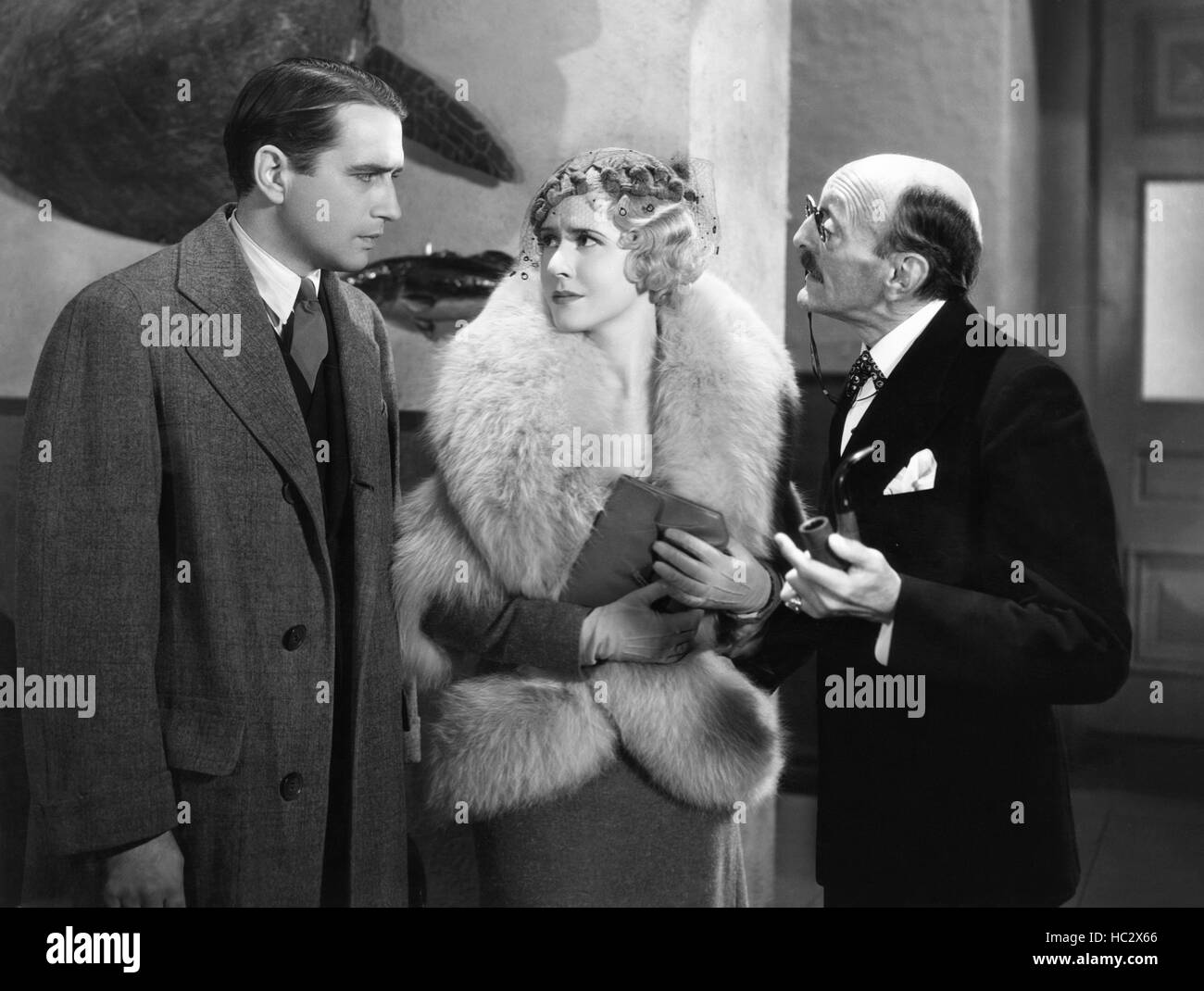 PENGUIN POOL MURDER, from left, Donald Cook, Mae Clarke, Clarence ...