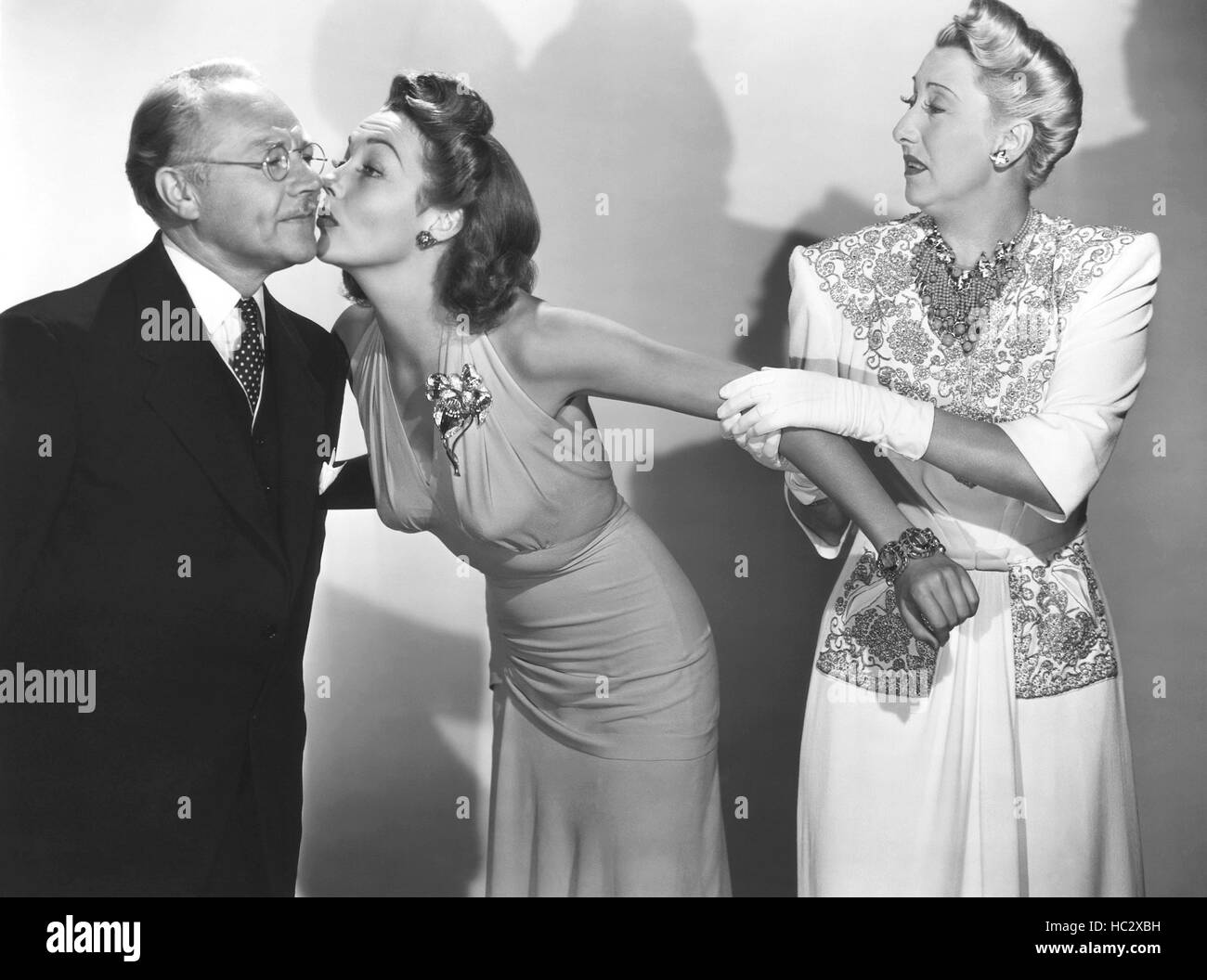 THE PERFECT SNOB, from left, Charles Ruggles, Lynn Bari, Charlotte ...