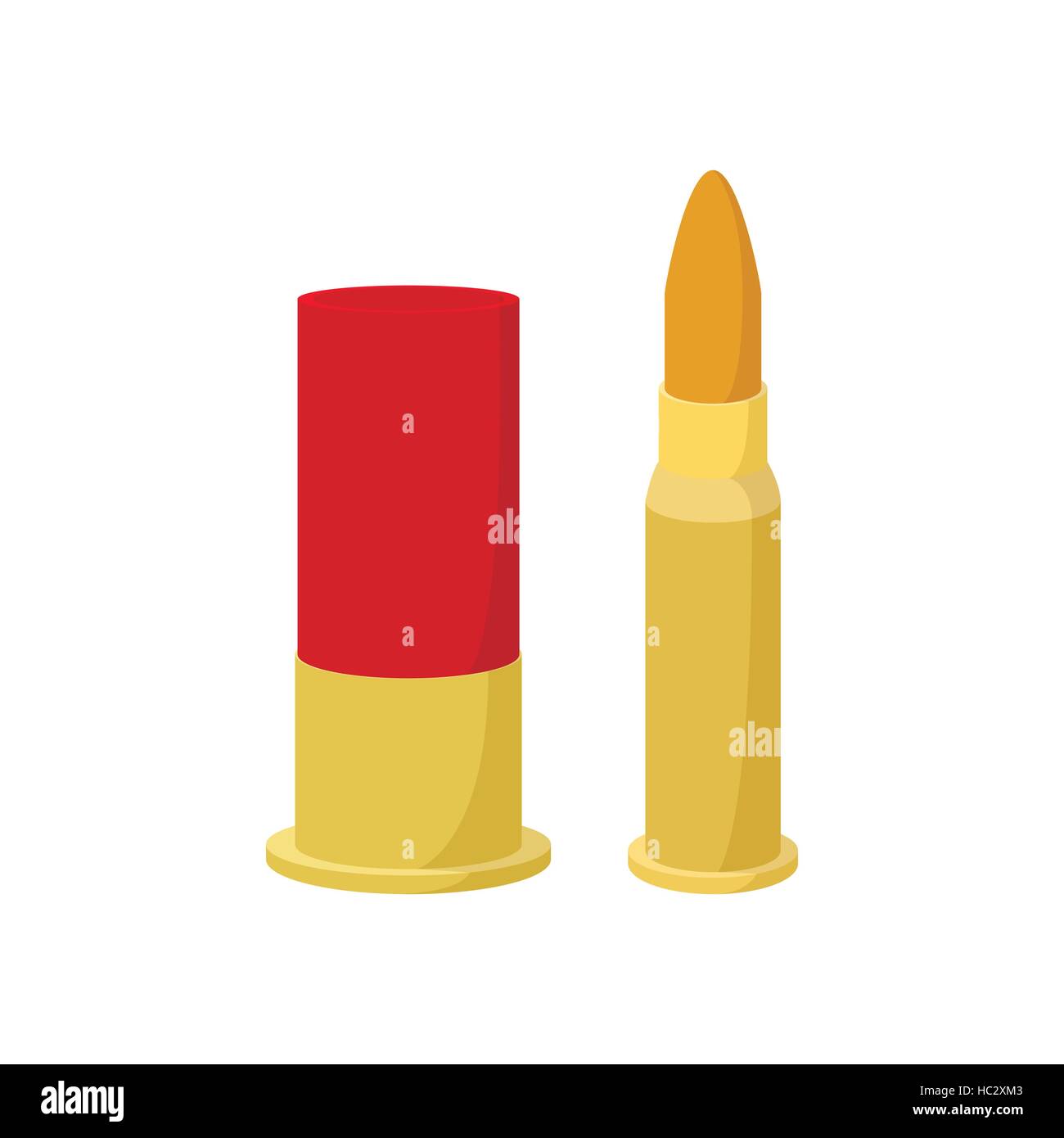 Bullets shotgun shell Stock Vector Images - Alamy