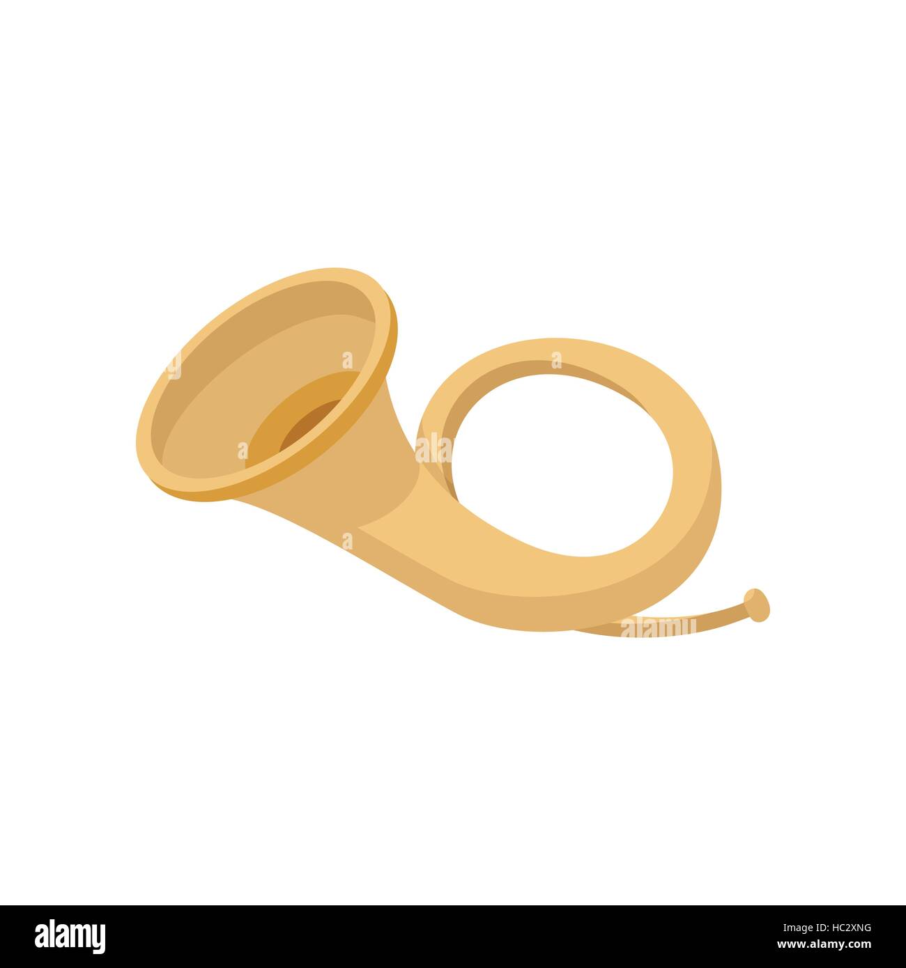 Traditional hunting horn cartoon icon Stock Vector Image & Art - Alamy