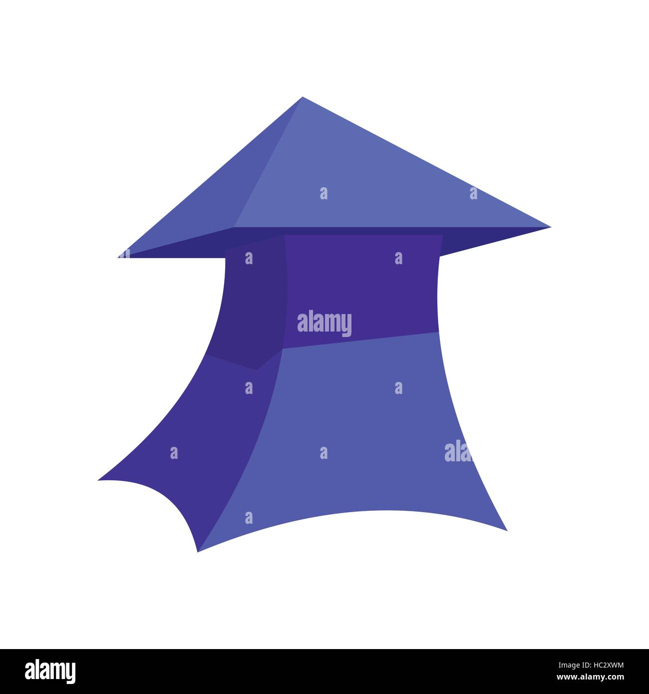 Blue thick arrow cartoon icon Stock Vector Image & Art - Alamy