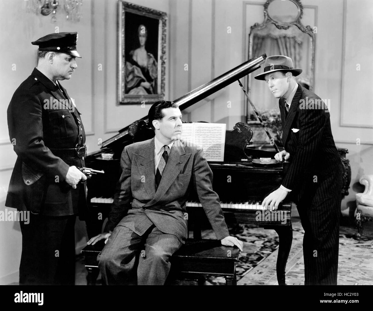 PHANTOM KILLER, from left, center, Robert Carson, Dick Purcell, 1942 ...