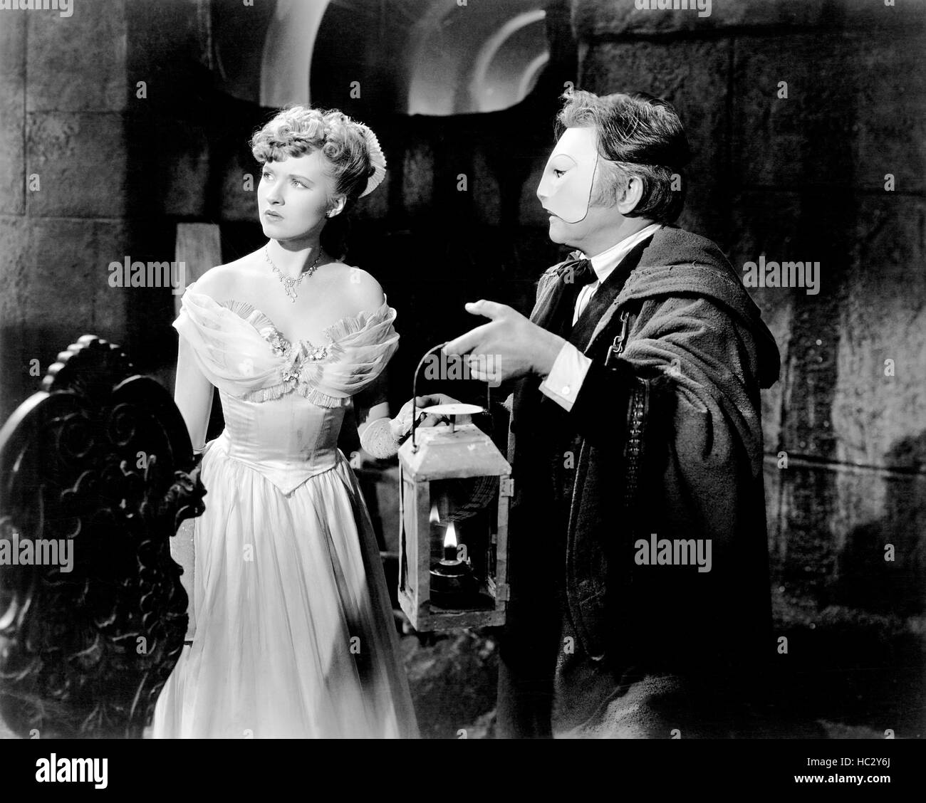 PHANTOM OF THE OPERA, from left, Susanna Foster, Claude Rains, 1943 ...