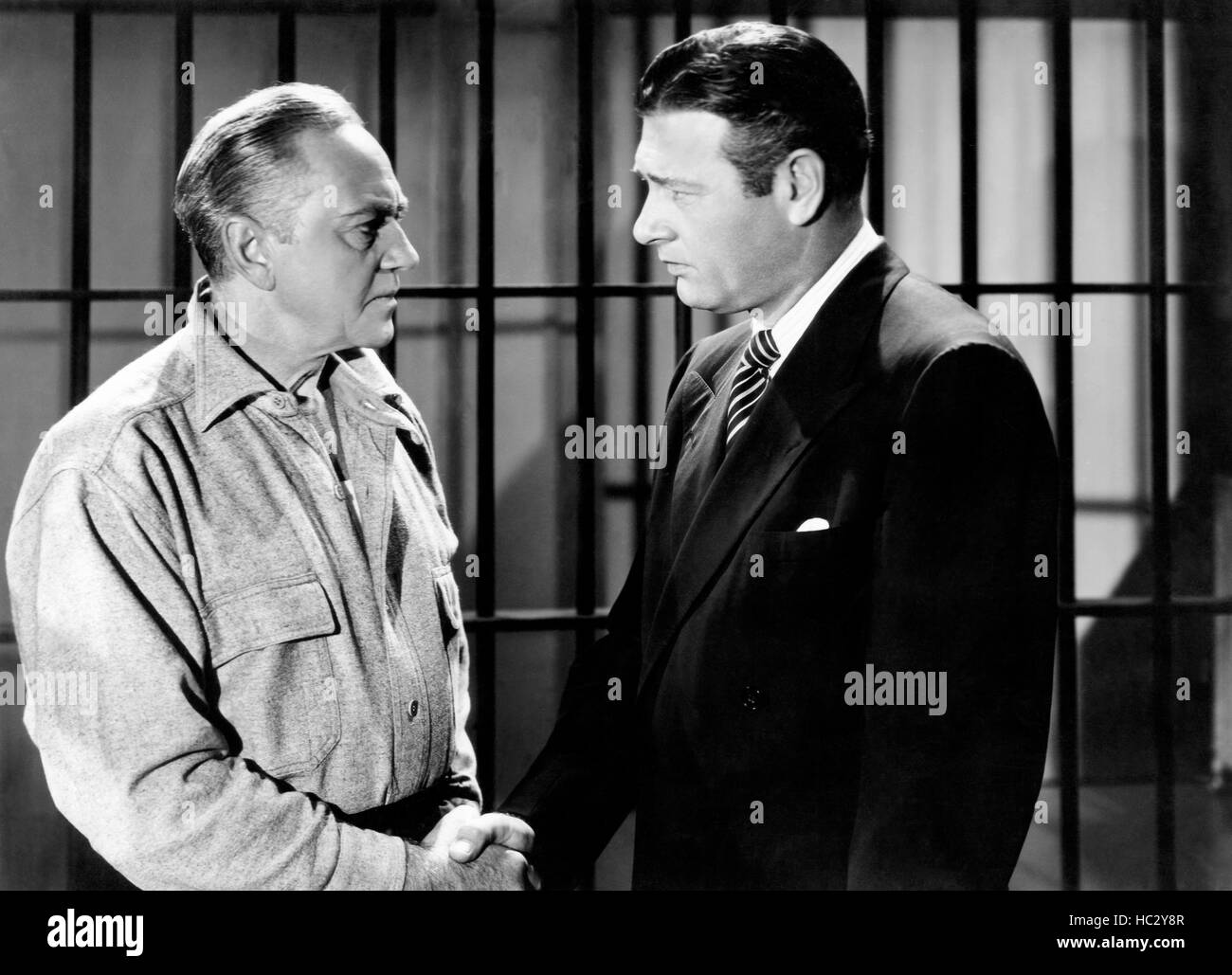 THE PHANTOM SPEAKS, from left, Stanley Ridges, Richard Arlen, 1945 ...