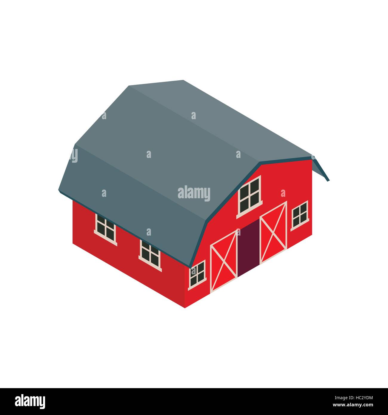 Wooden barn gate Stock Vector Images - Alamy