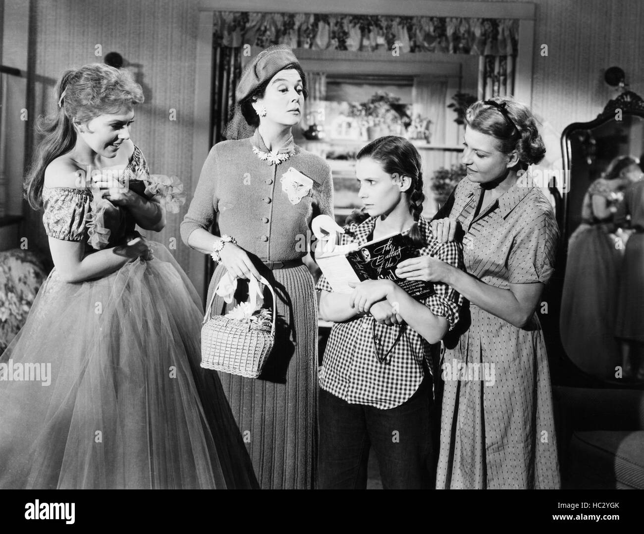 PICNIC, from left: Kim Novak, Rosalind Russell, Susan Strasberg, Betty ...