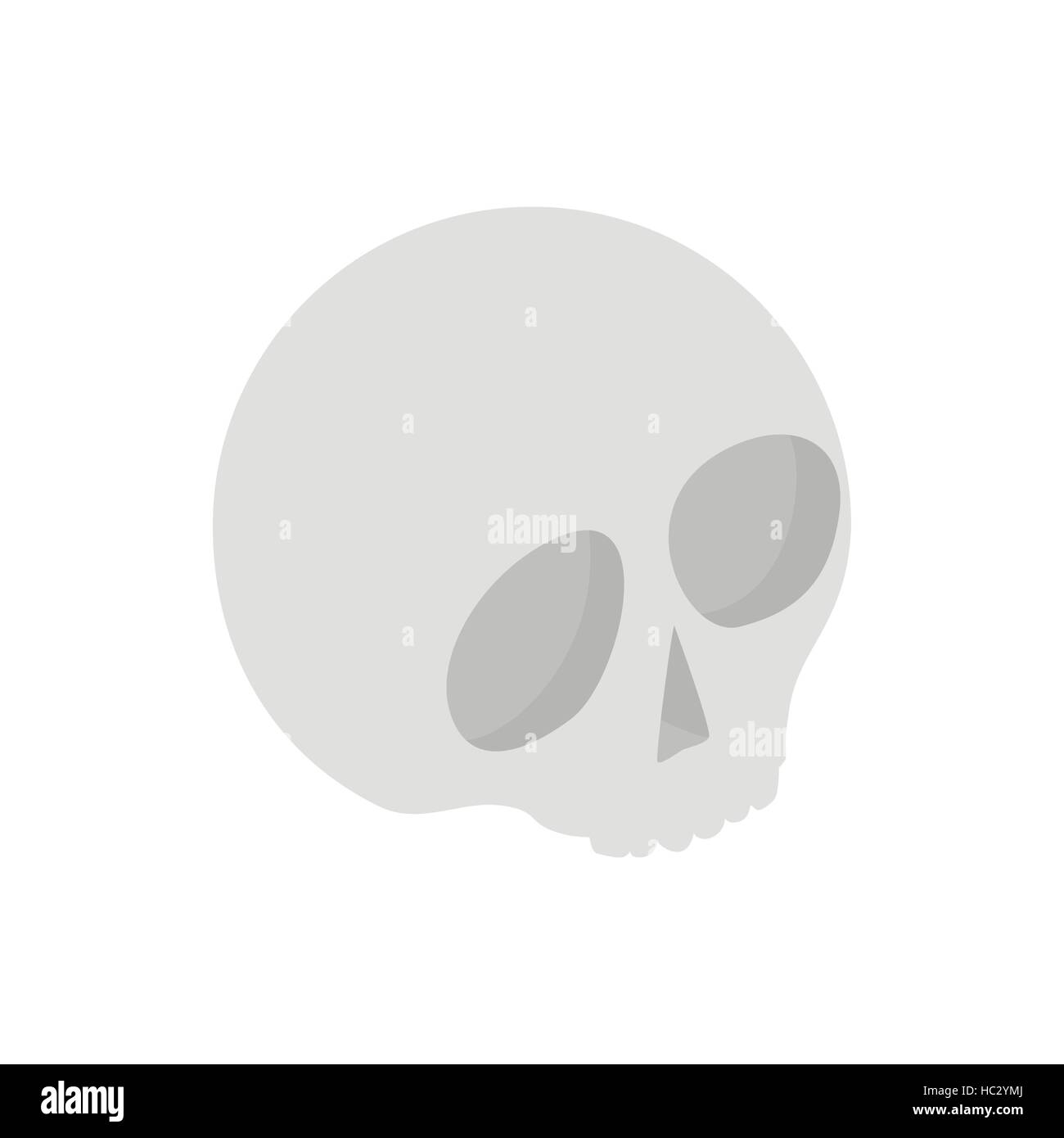 Human skull isometric 3d icon Stock Vector Image & Art - Alamy
