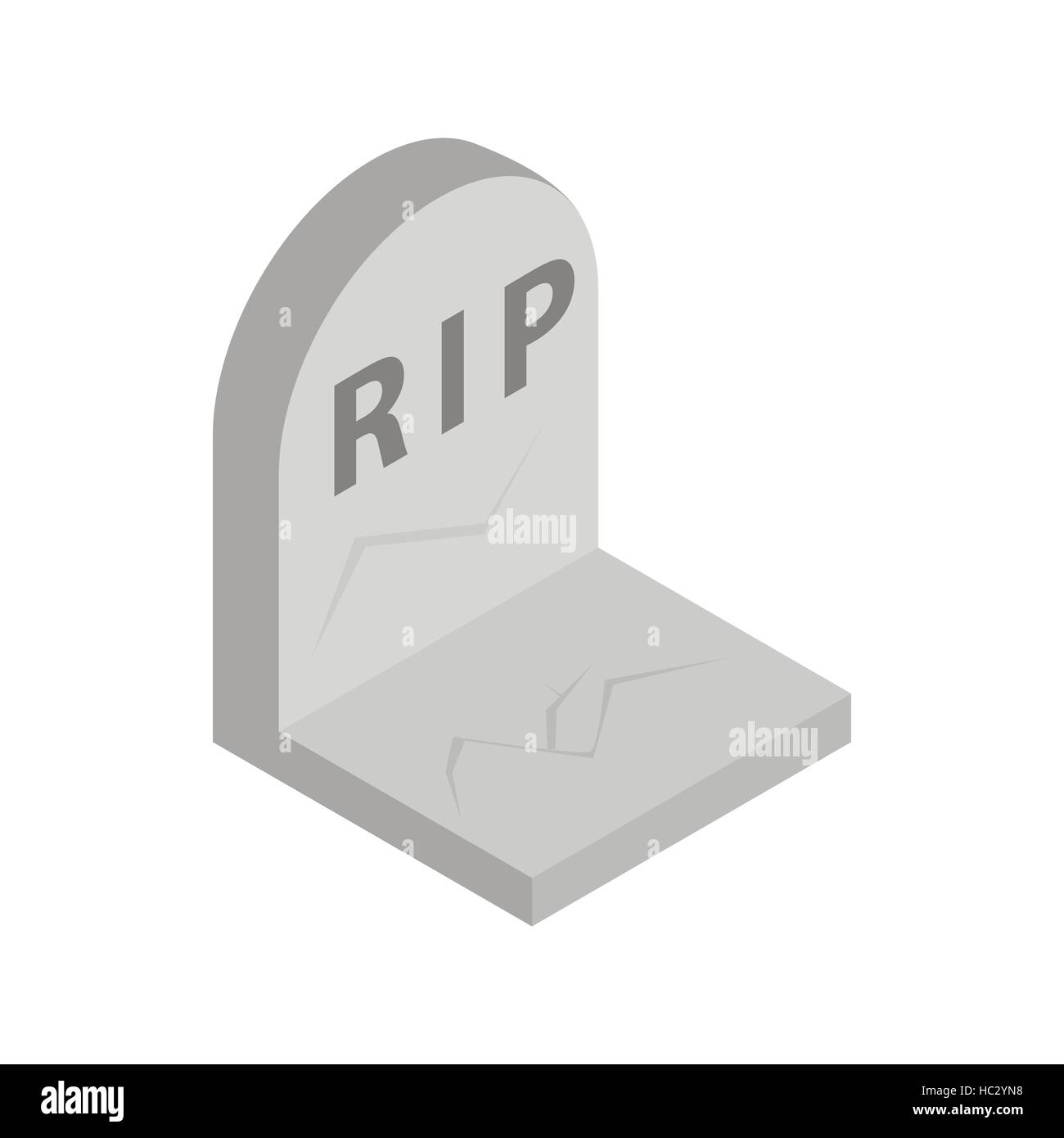 Old Marble Tombstone Stock Vector Images - Alamy