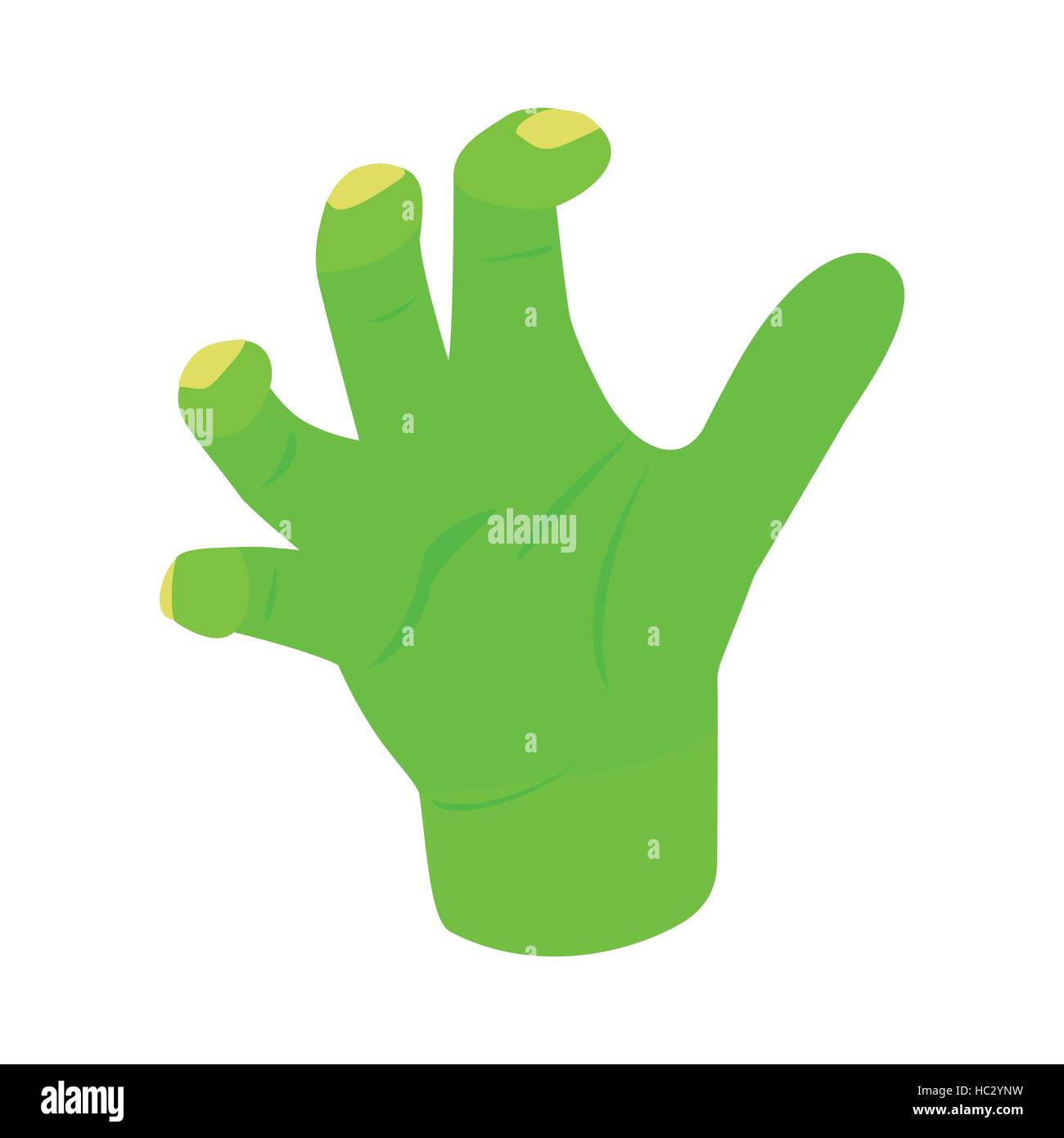 Witchs green hand isometric 3d icon Stock Vector Image & Art - Alamy