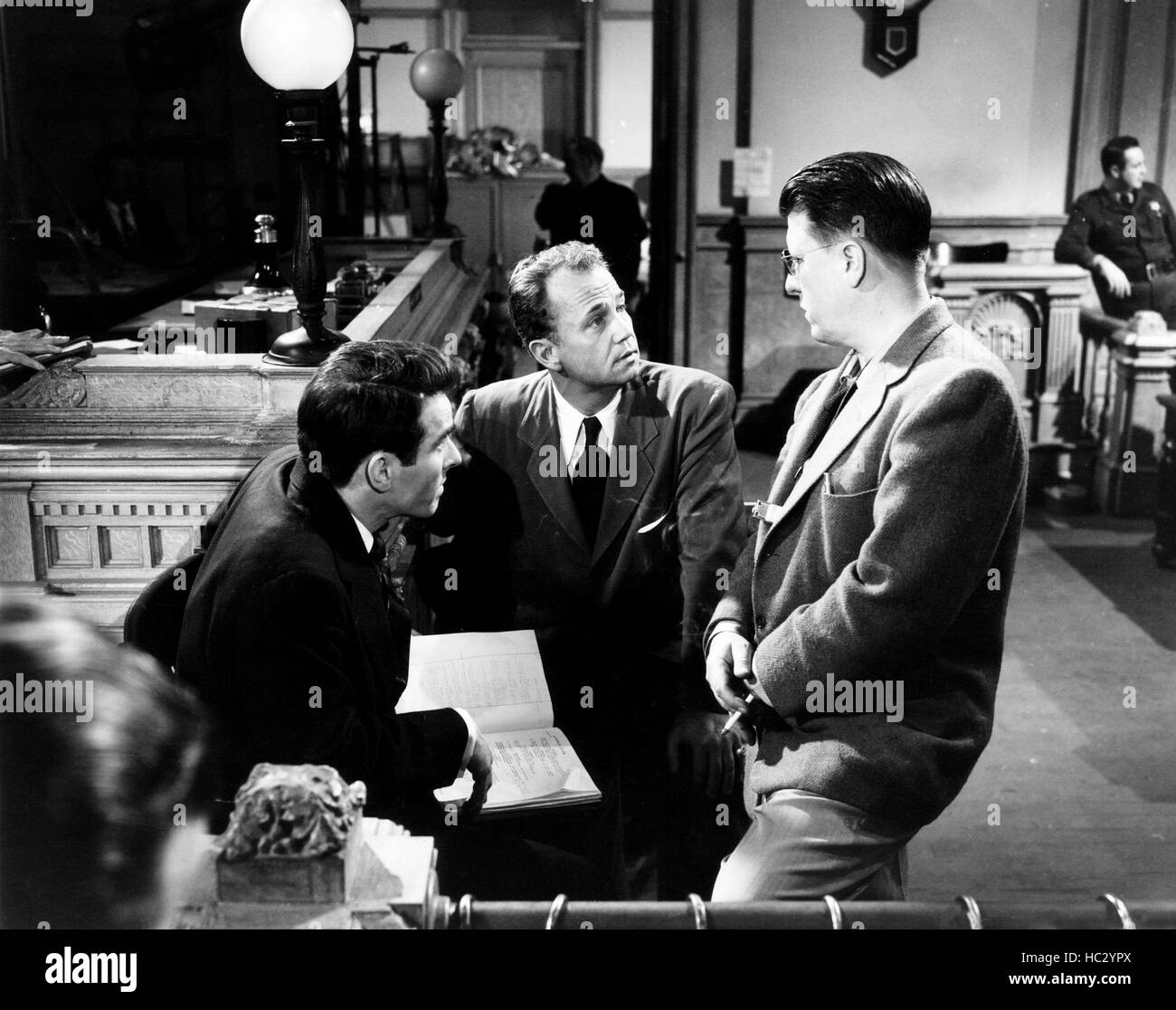 A PLACE IN THE SUN, from left: Montgomery Clift, Walter Sande, director ...