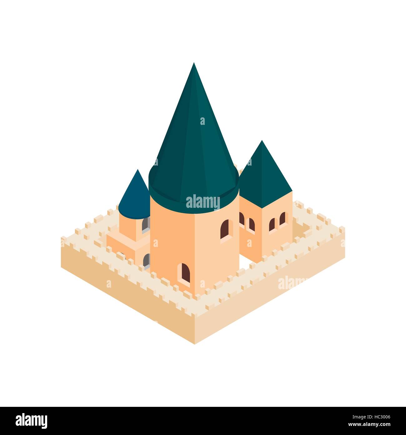 Roman Catholic church isometric 3d icon Stock Vector Image & Art - Alamy