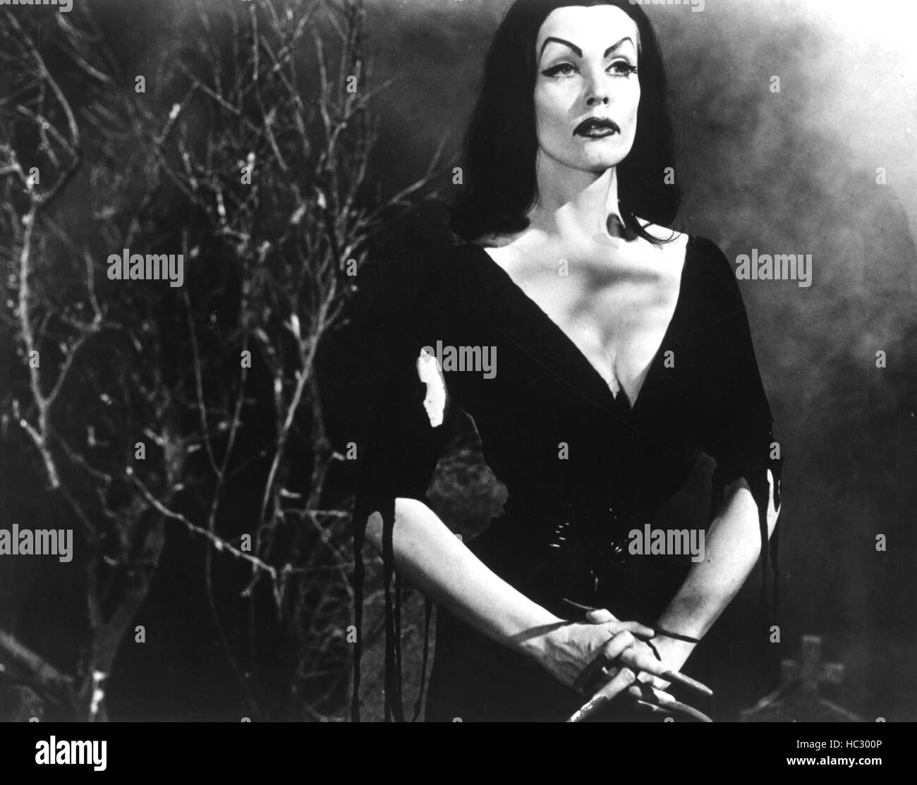 PLAN 9 FROM OUTER SPACE, Vampira, (Maila Nurmi), 1959 Stock Photo - Alamy