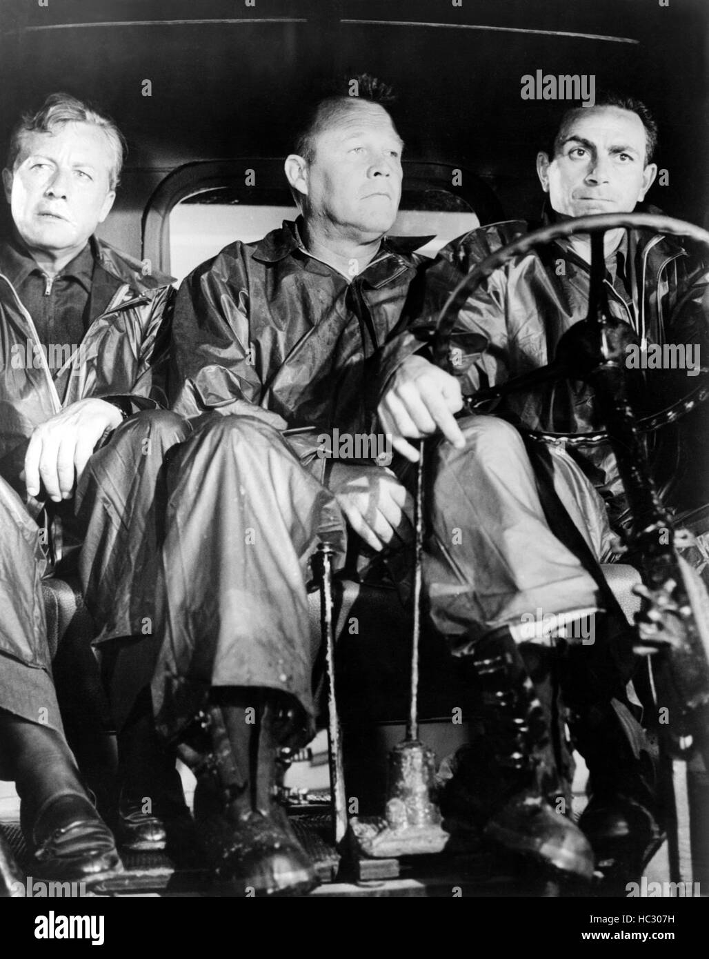 PLUNDER ROAD, from left: Gene Raymond, Wayne Morris, Steven Ritch, 1957 ...