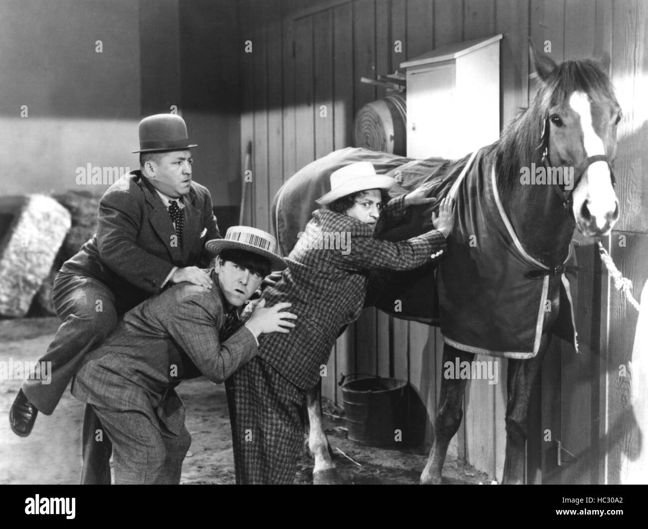 EVEN AS IOU, (aka EVEN AS I.O.U.), Curly Howard, Moe Howard, Larry Fine ...