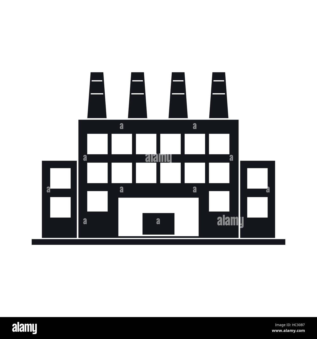 Plant industrial building icon Stock Vector Image & Art - Alamy