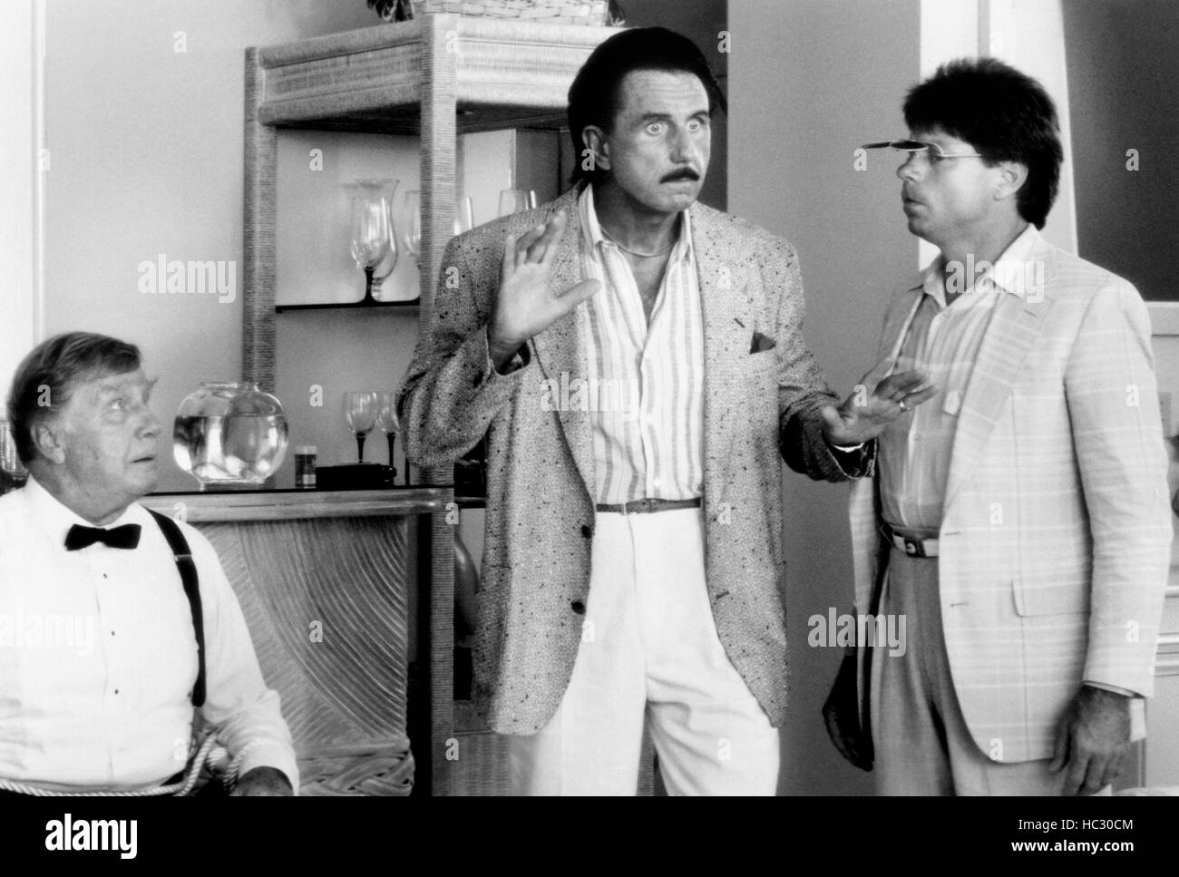 POLICE ACADEMY 5: ASSIGNMENT MIAMI BEACH, from left, George Gaynes ...