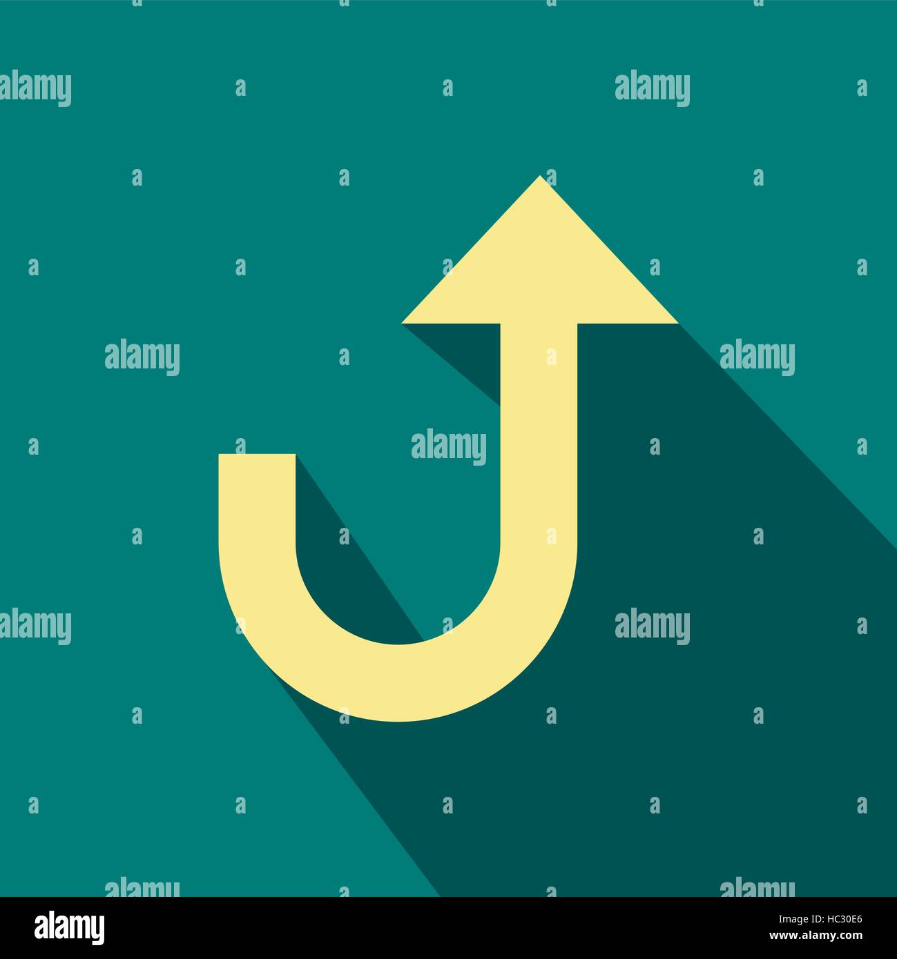 Bend allow Stock Vector Images - Alamy