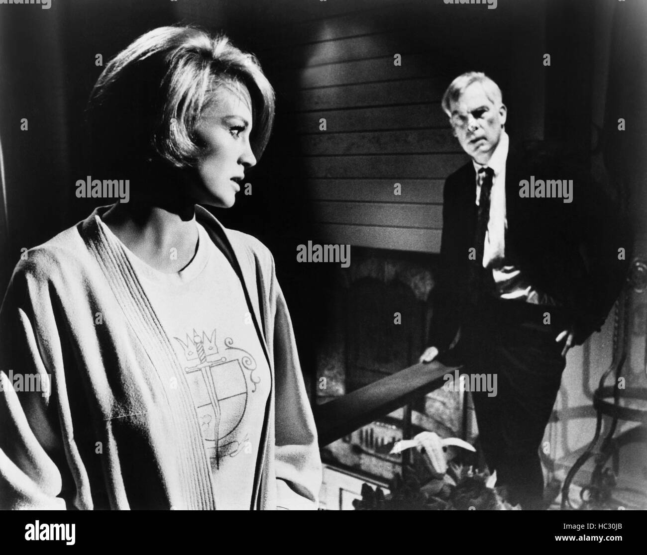 POINT BLANK, from left, Angie Dickinson, Lee Marvin, 1967 Stock Photo ...