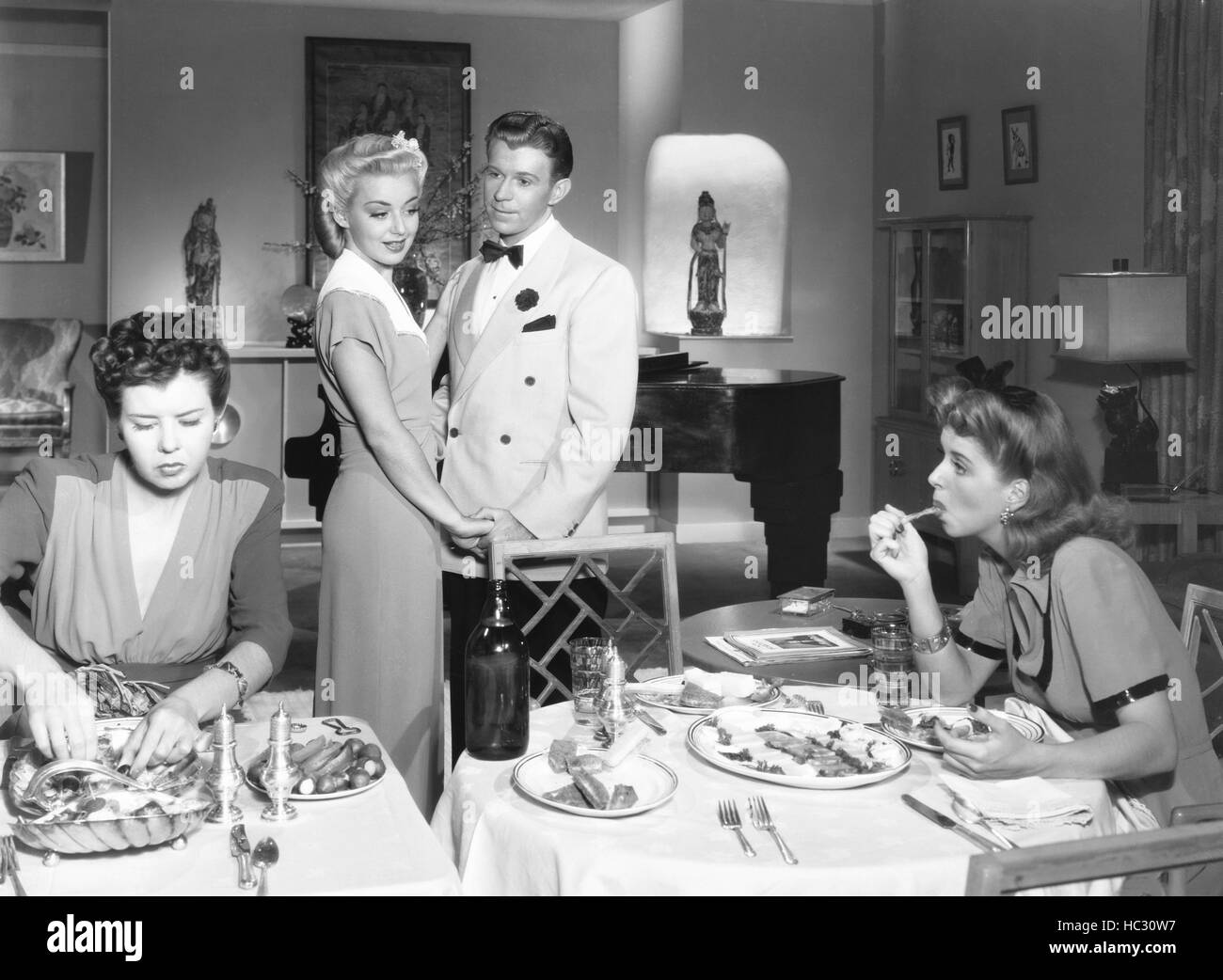 THE POWERS GIRL, from left: Mary Treen, Anne Shirley, Dennis Day, Jean ...