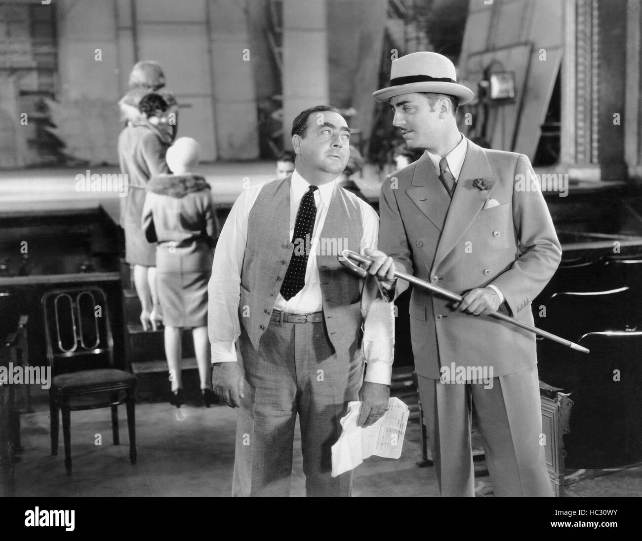 POINTED HEELS, Eugene Pallette, William Powell, 1929 Stock Photo - Alamy