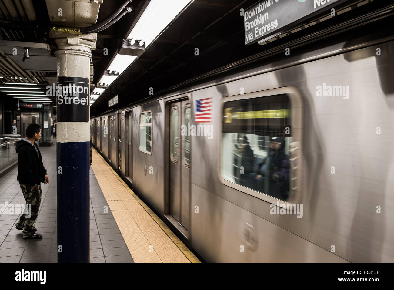 New York Railroads, Manhattan. USA Stock Photo - Alamy