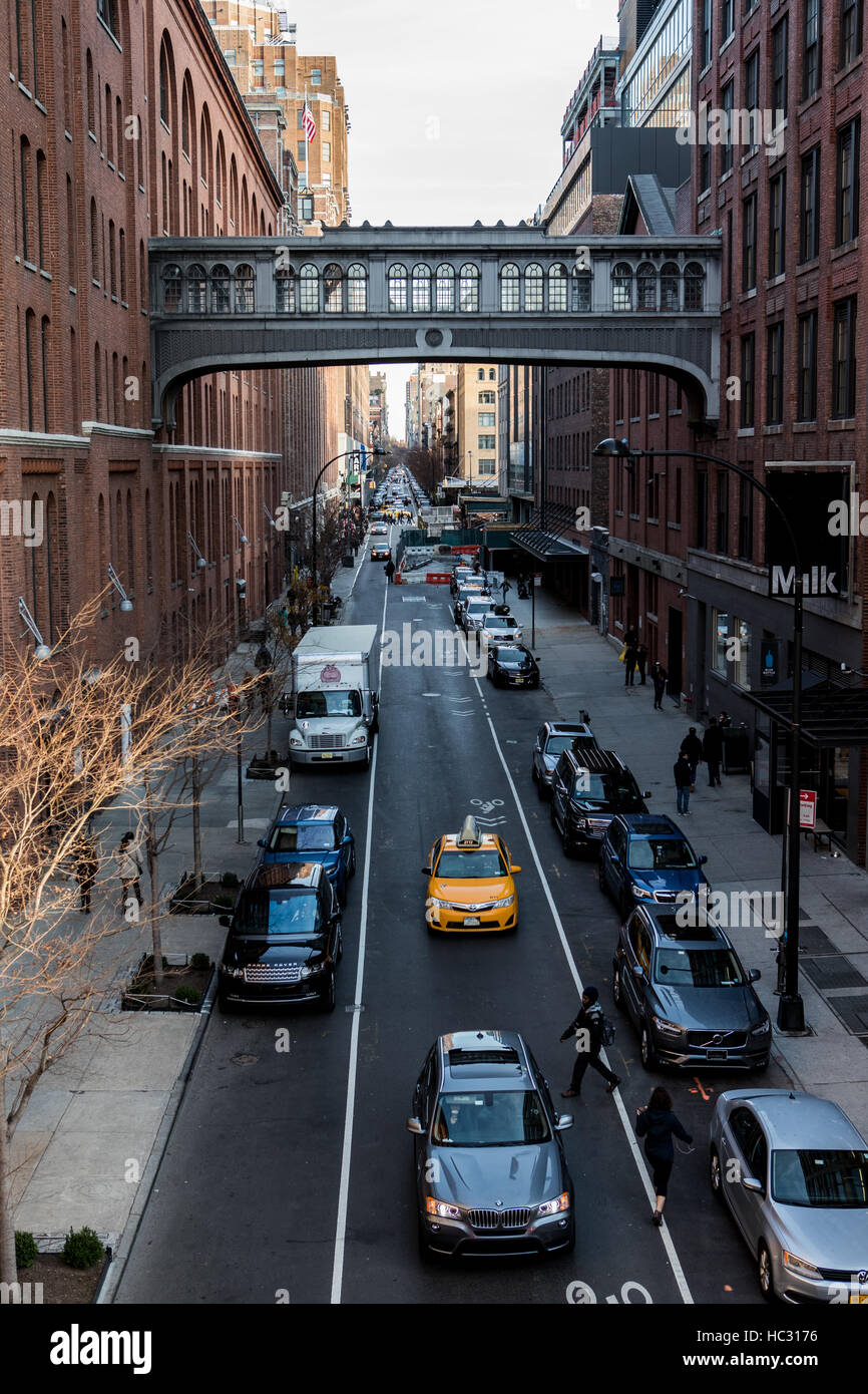 Manhattan Street, New York, USA Stock Photo - Alamy