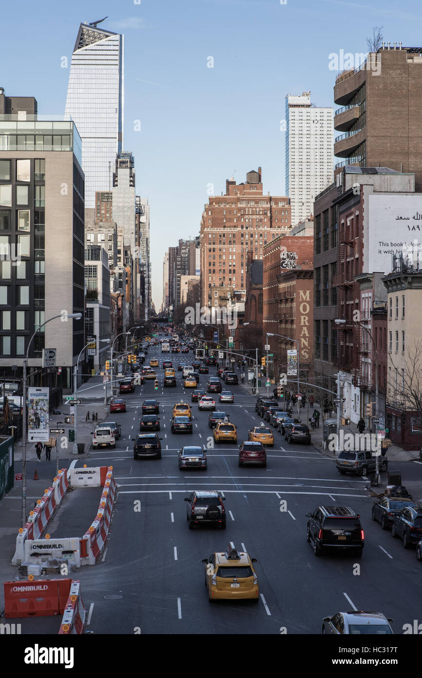Manhattan Street, New York, USA Stock Photo - Alamy