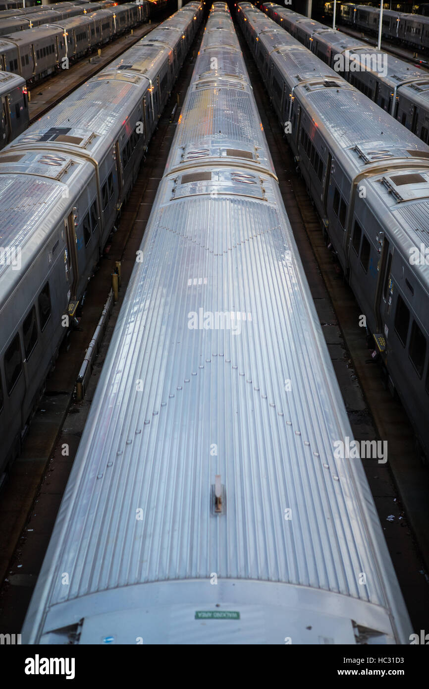 New York Railroads, Manhattan. USA Stock Photo - Alamy