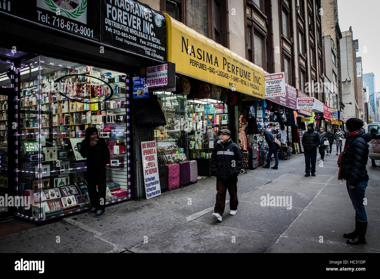 Manhattan Street, New York, USA Stock Photo - Alamy