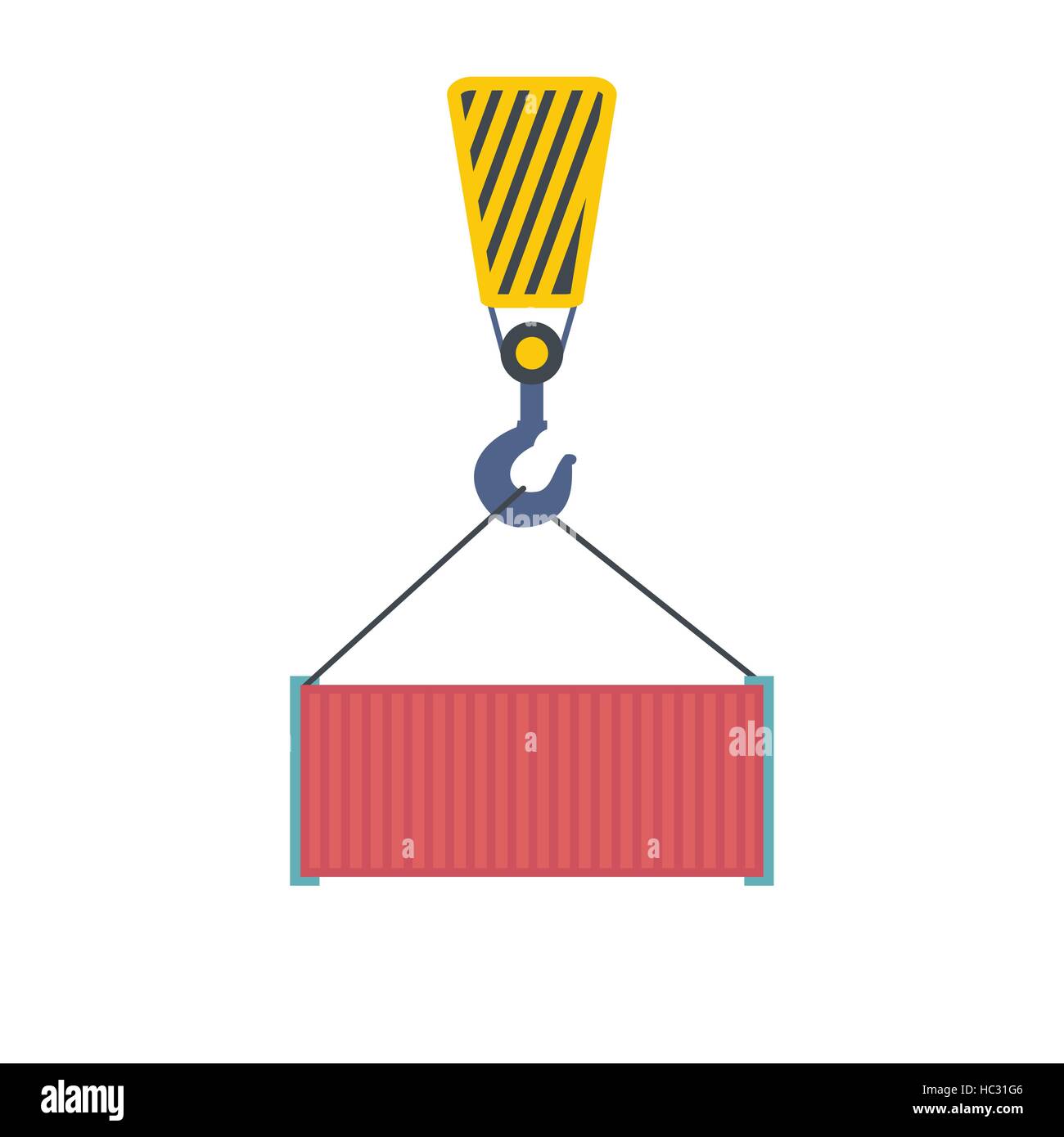 Cargo lifts Stock Vector Images - Alamy