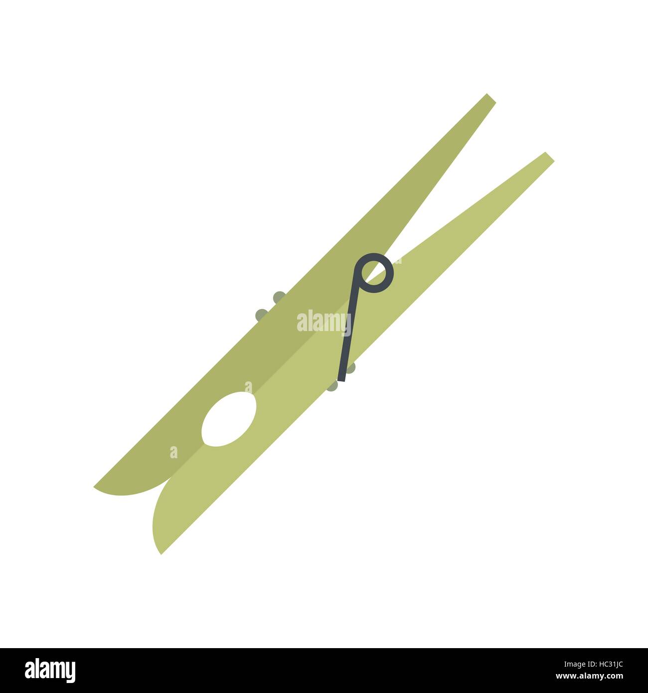 Vintage wooden peg Stock Vector Images - Alamy