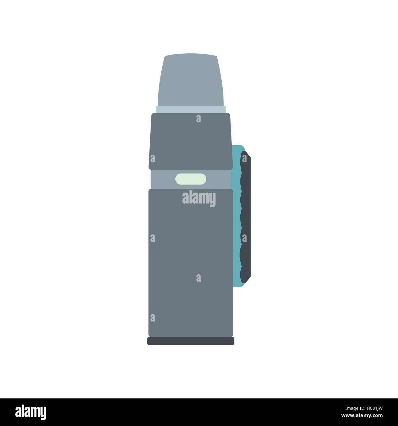 Thermos flask flat icon Stock Vector Image & Art - Alamy