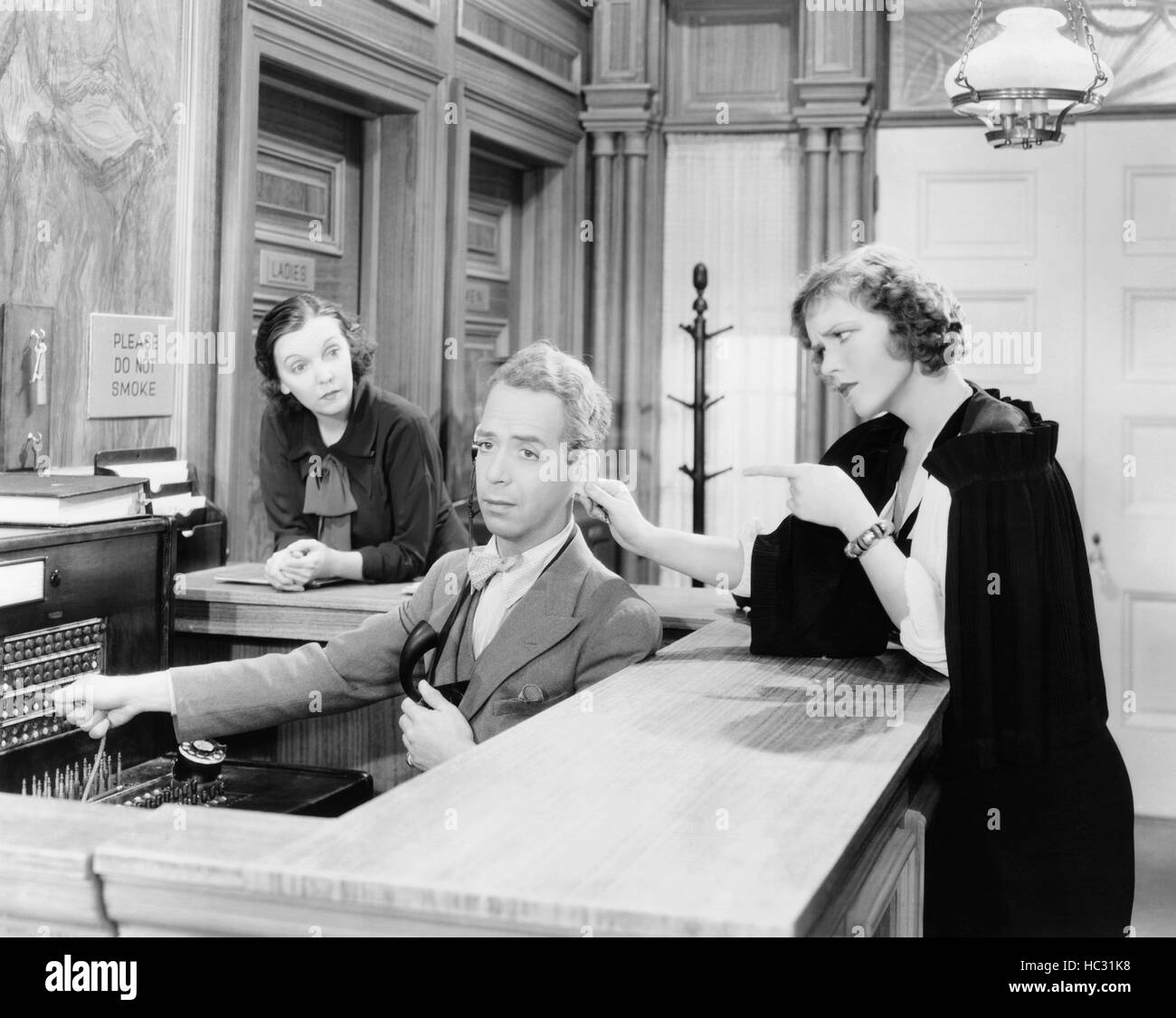 PRIVATE SCANDAL, from left: Zasu Pitts, Harold Waldridge, June Brewster ...