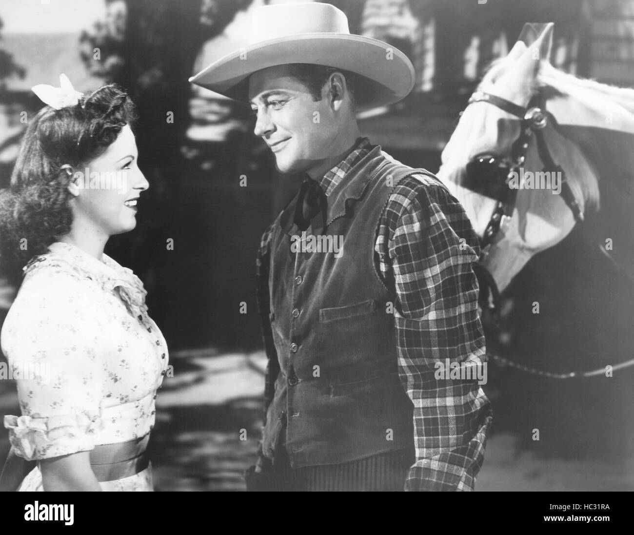 PRAIRIE STRANGER, from left: Patti McCarty, Charles Starrett, 1941 ...