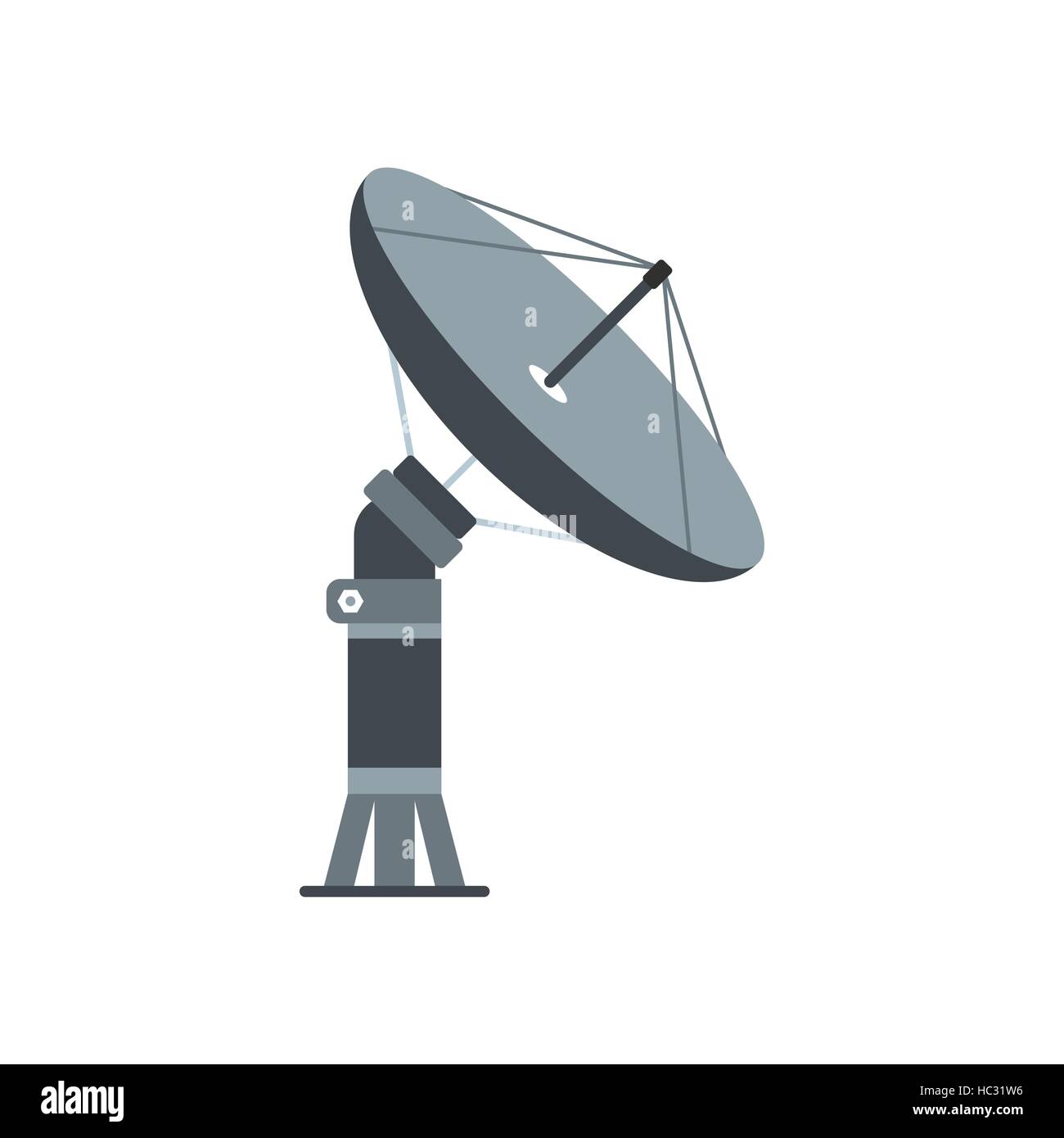 Parabolic antenna symbol vector illustration Cut Out Stock Images ...