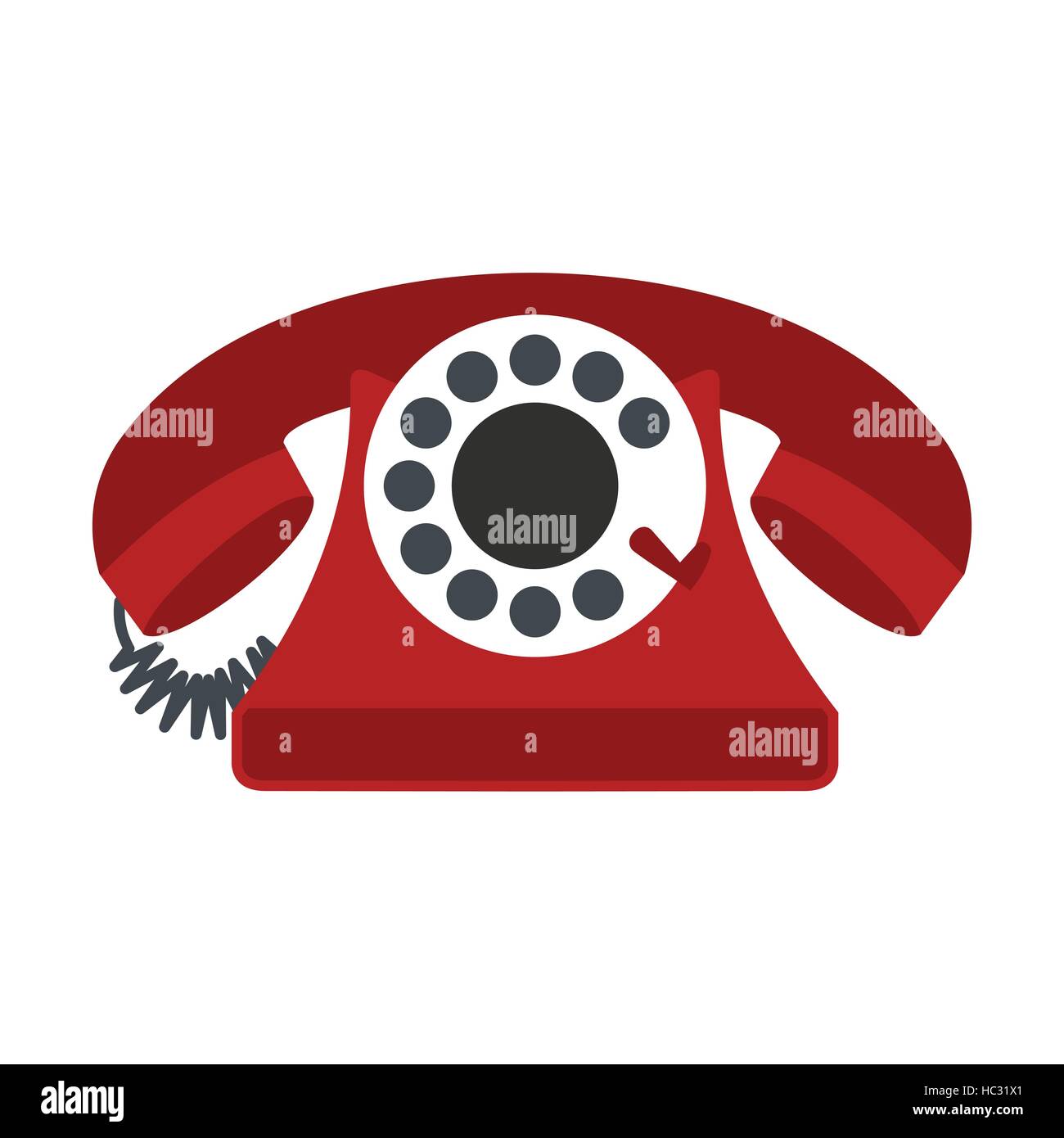 Vintage telephone operator Stock Vector Images - Alamy