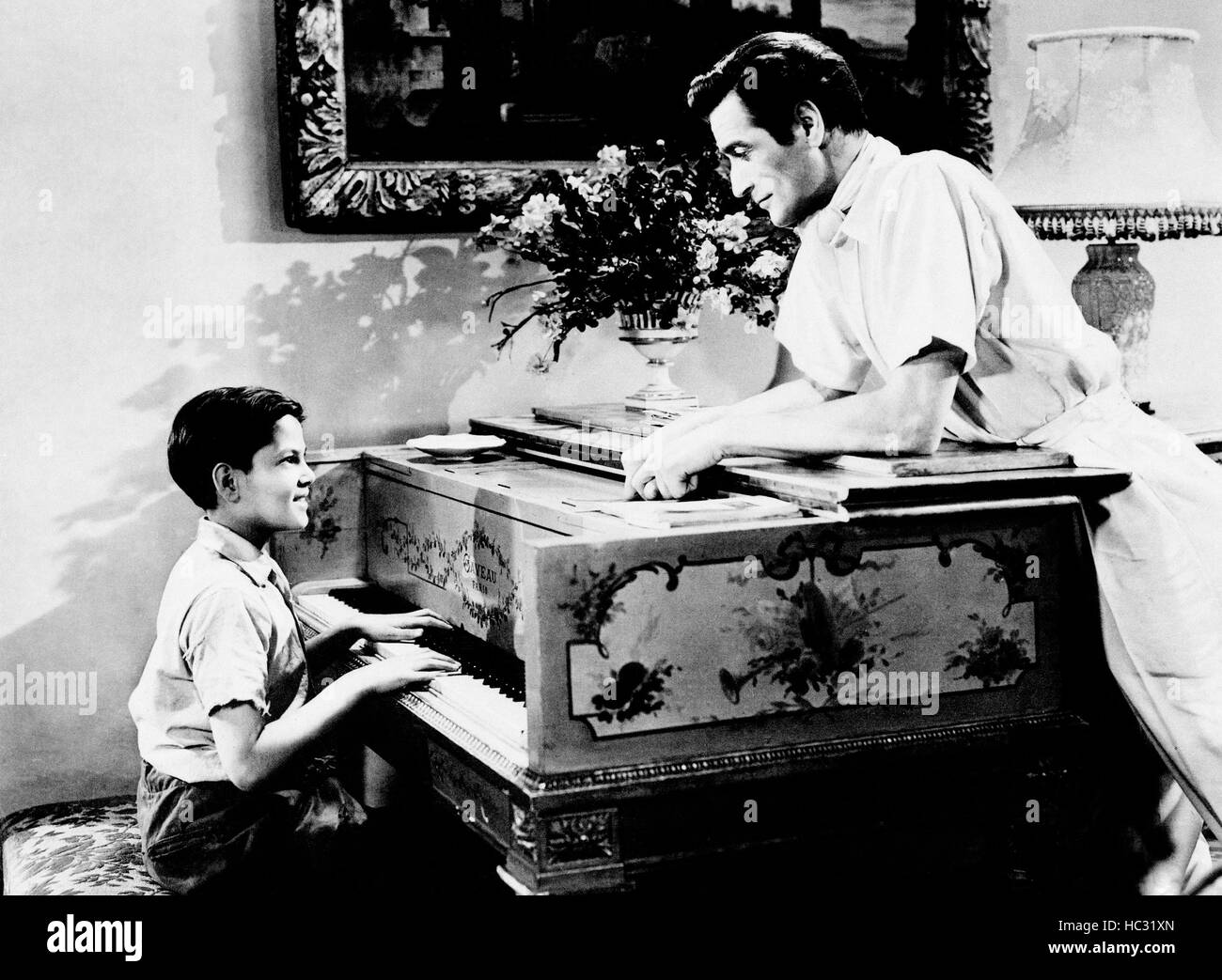 PRELUDE TO FAME, from left: Jeremy Spenser, Guy Rolfe, 1950 Stock Photo ...