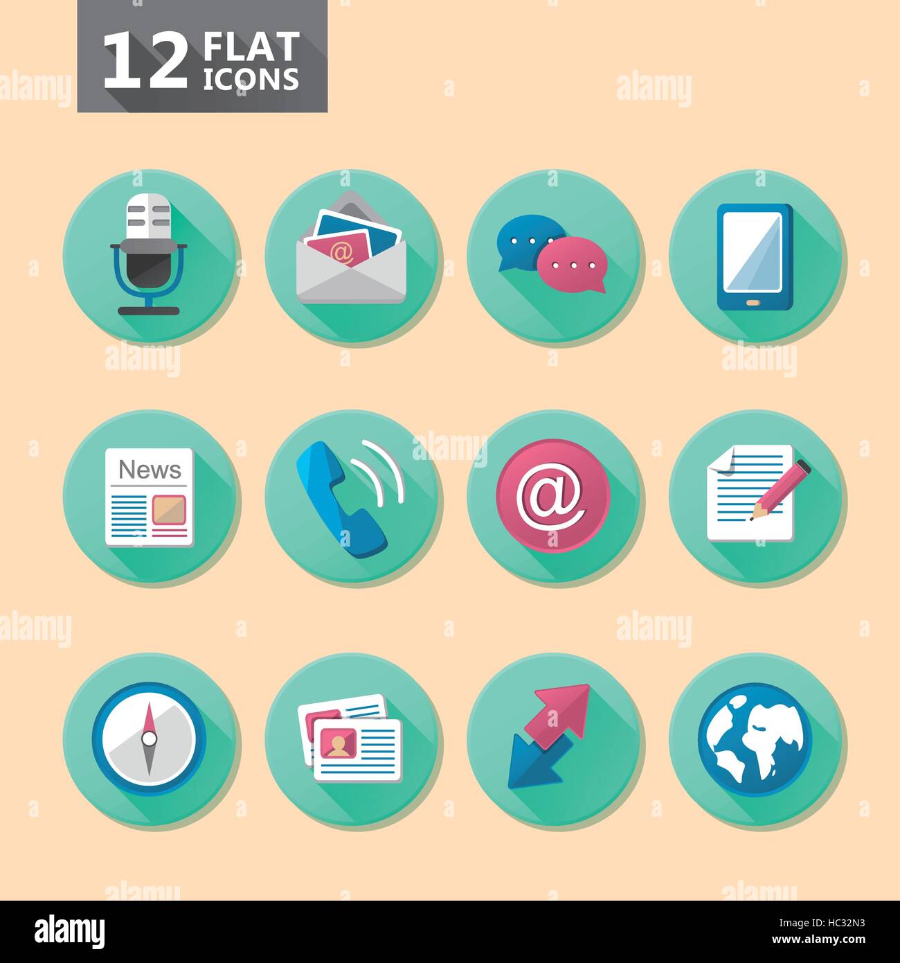 Push button telephone abstract communication vector Stock Vector Images ...