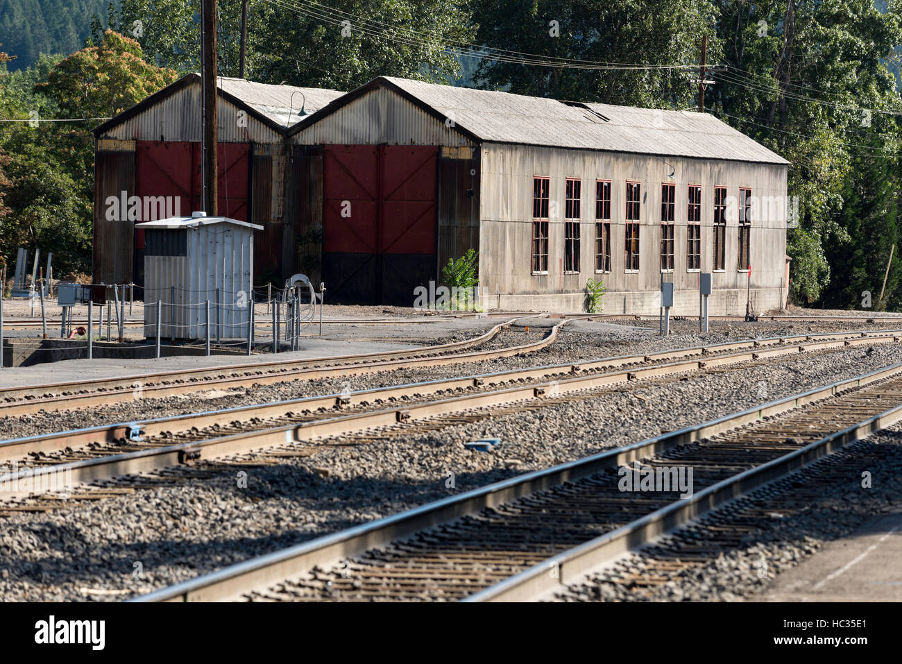 Rail yard hi-res stock photography and images - Alamy