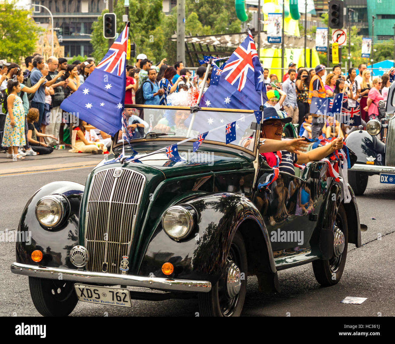 Australia day city adelaide parade hi-res stock photography and images ...