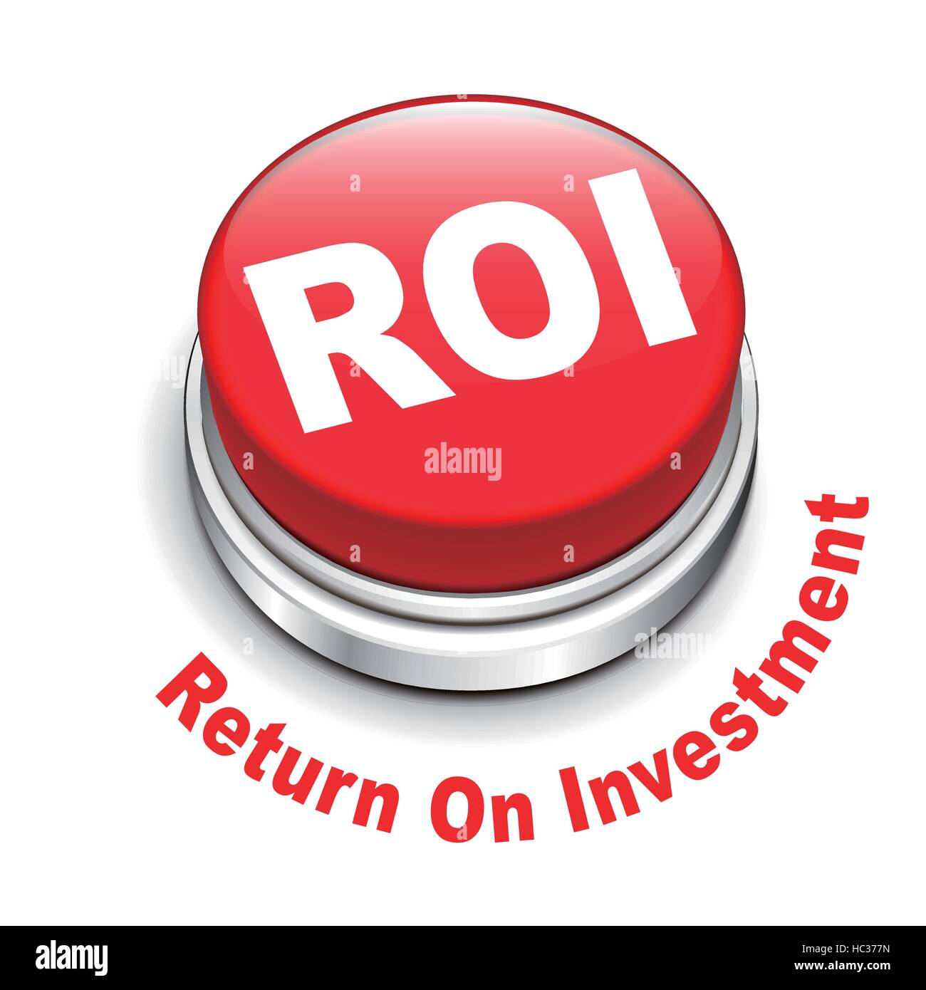 Return on investment roi 3d hi-res stock photography and images - Alamy
