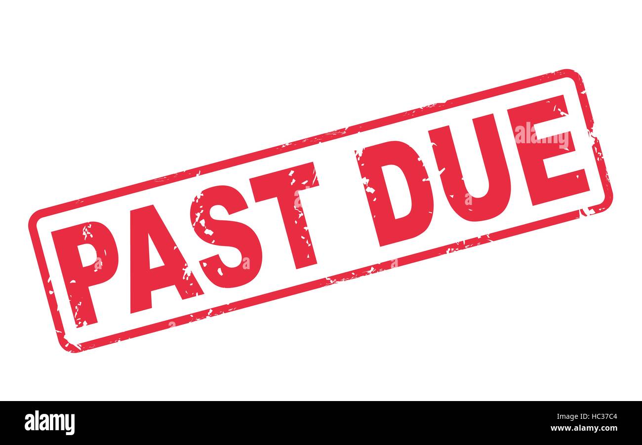 Past due stamp hi-res stock photography and images - Alamy