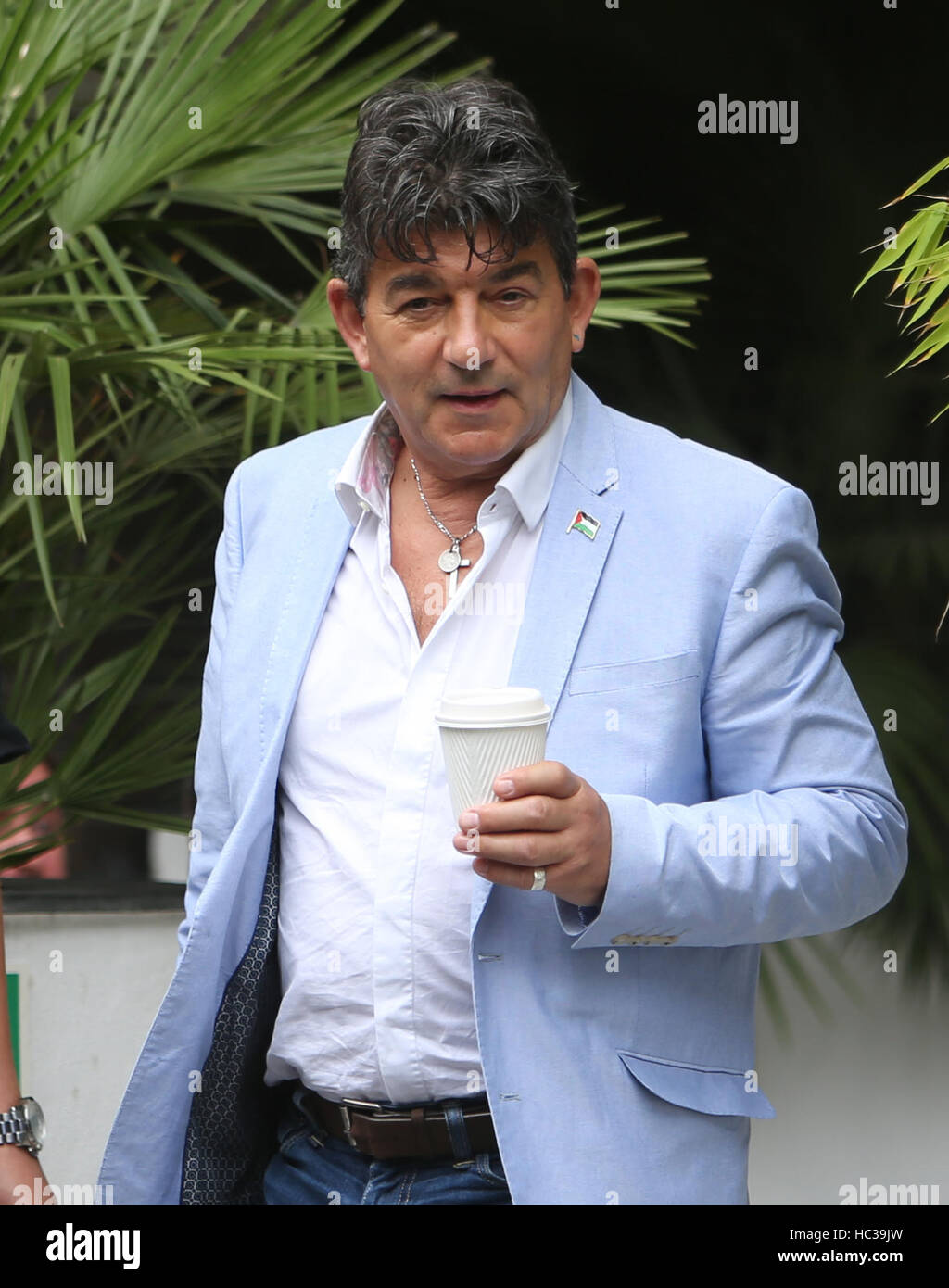 John Altman outside ITV Studios Featuring: John Altman Where: London ...