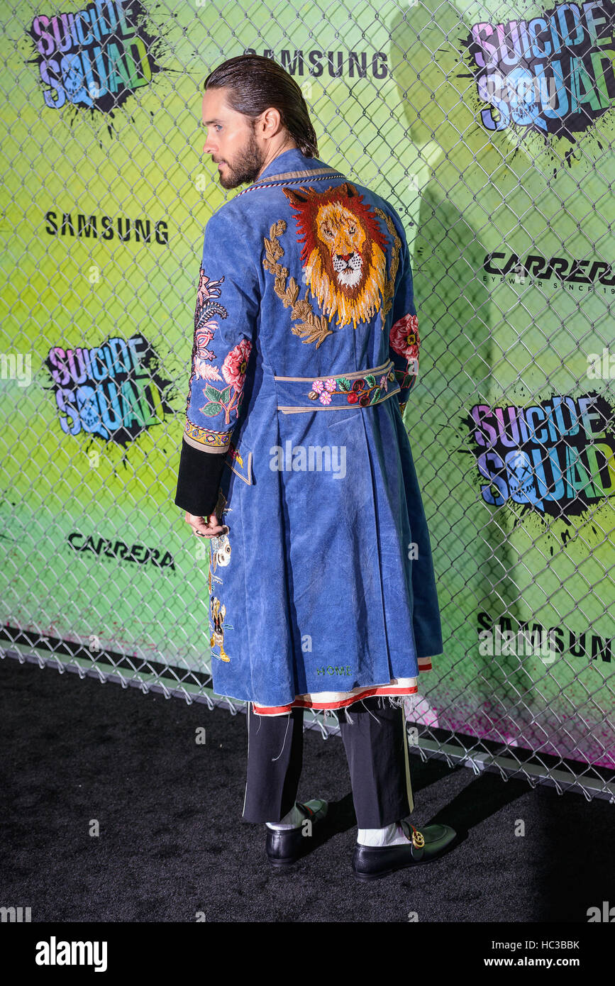 Suicide Squad world premiere at the Beacon Theater Featuring: Jared ...