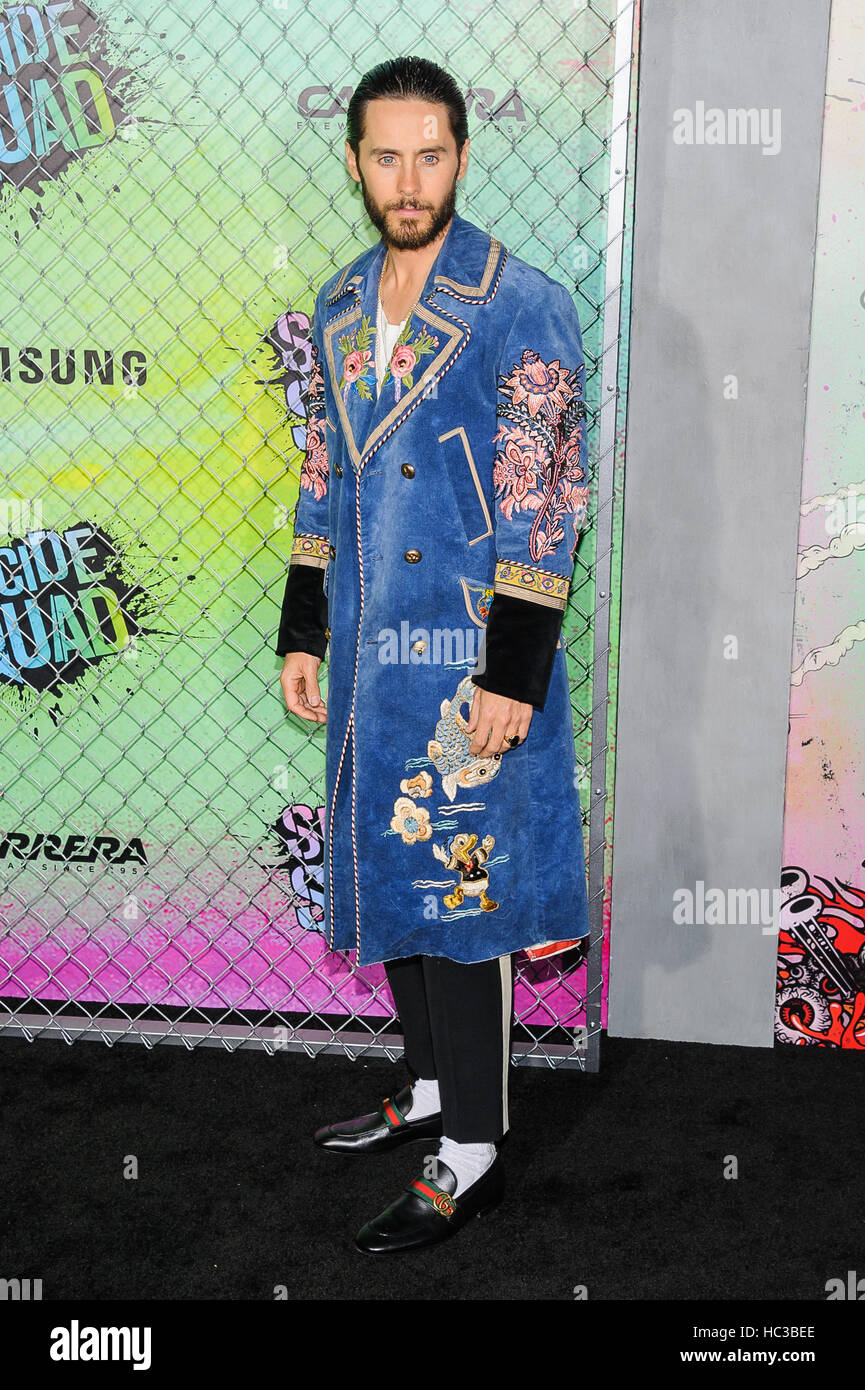 Suicide Squad world premiere at the Beacon Theater Featuring: Jared ...